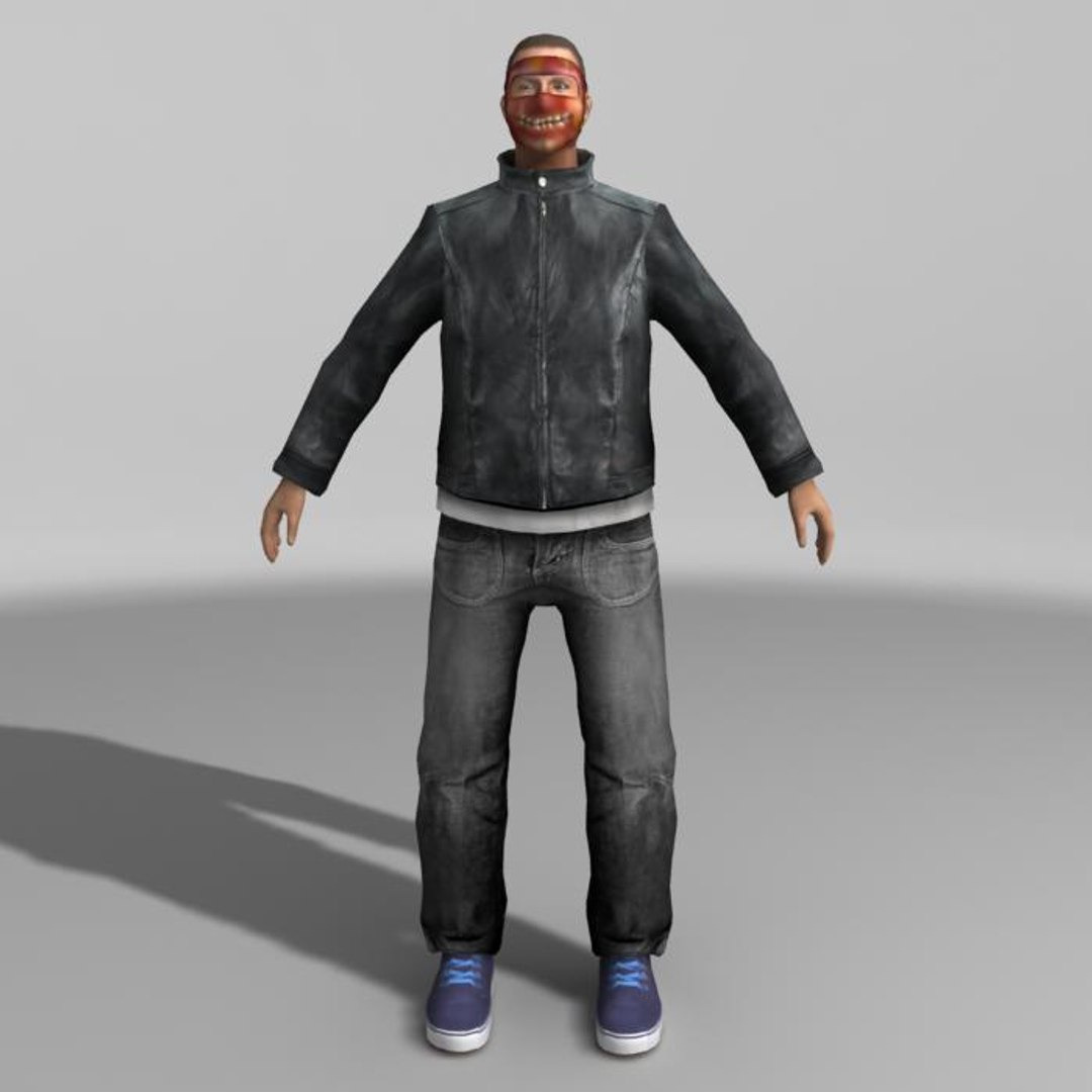 Man Rigged Masked Max