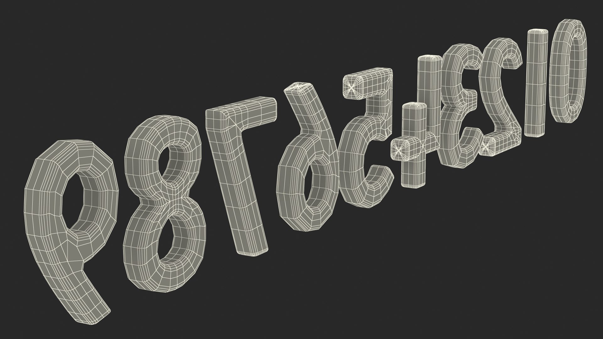 Plywood Numbers Set 3D - TurboSquid 1774132