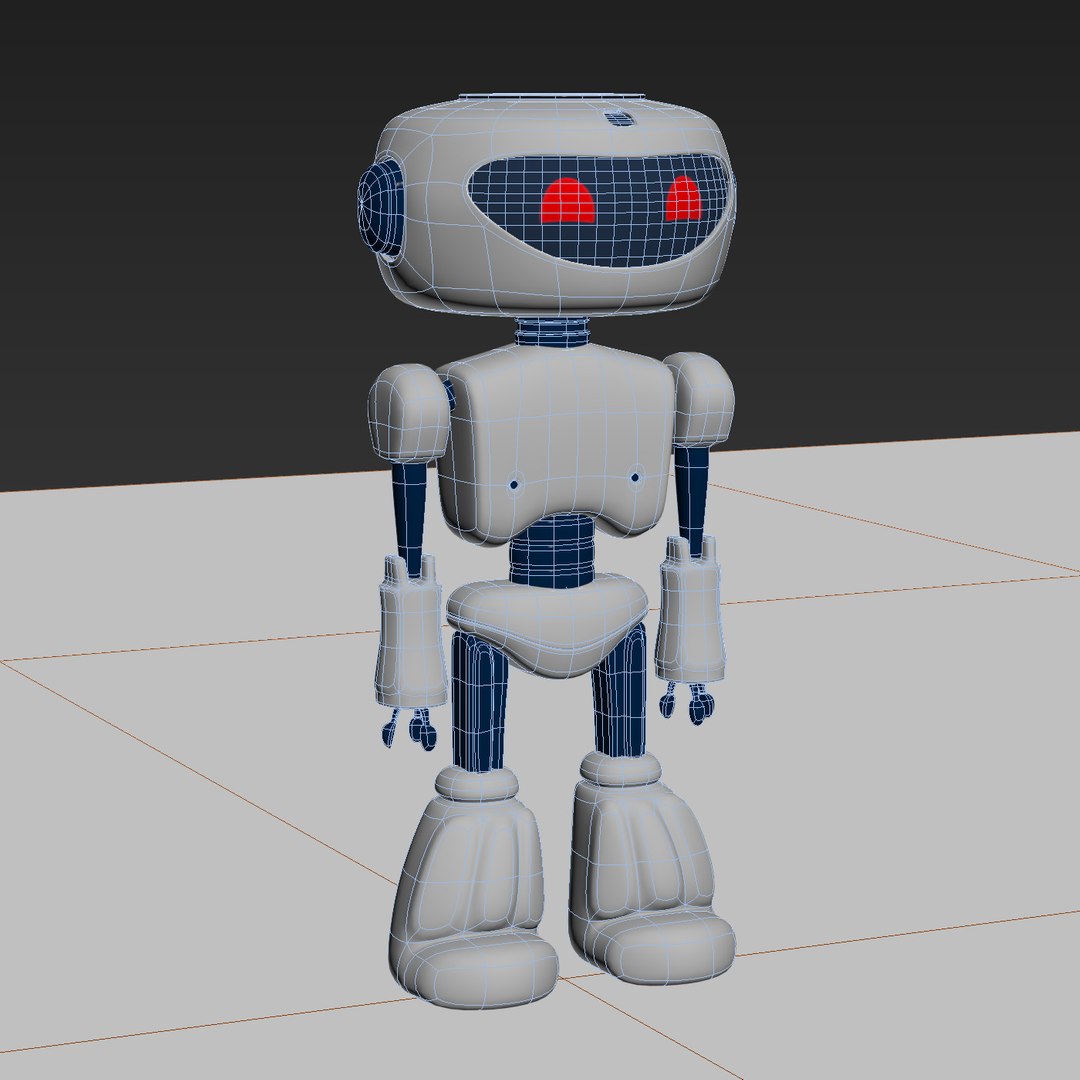 Robot Bot 3D Model - TurboSquid 1298282