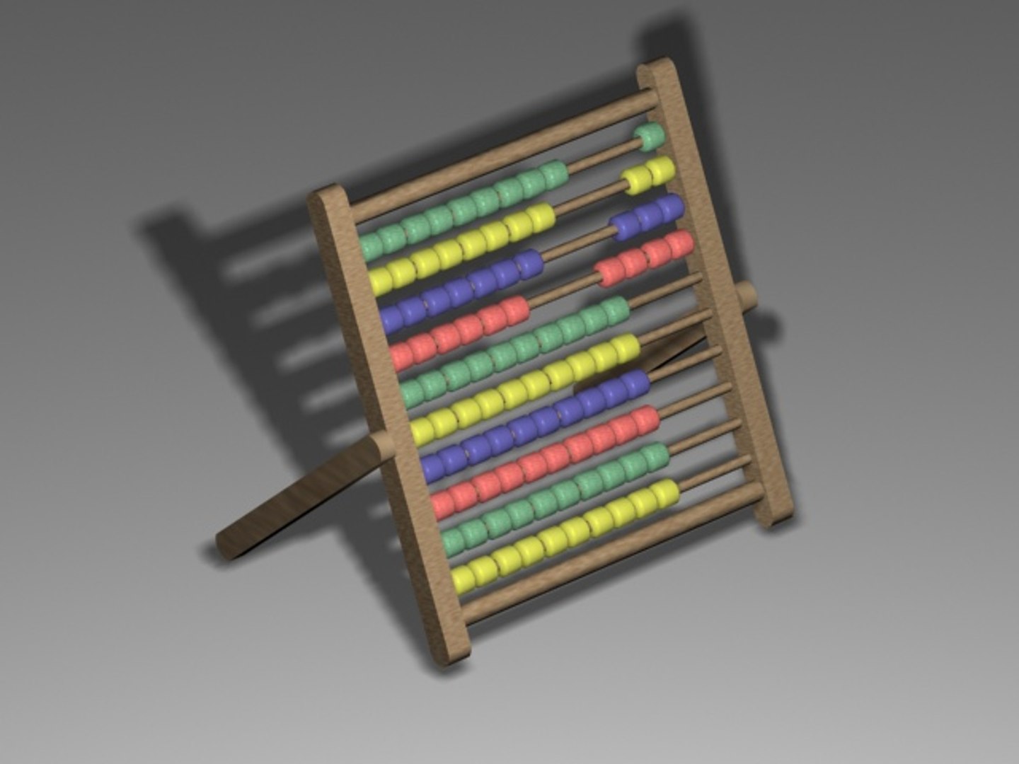 3d model abacus