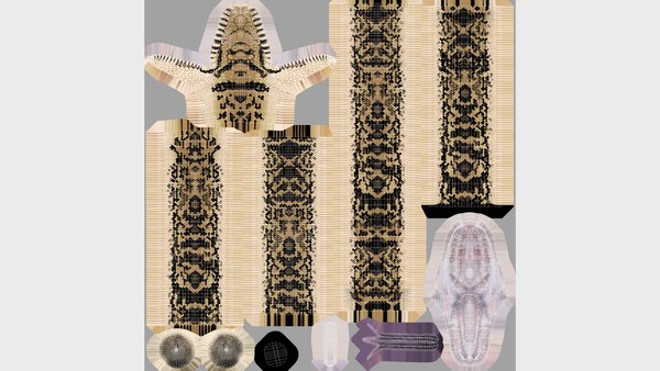 modelo 3d Scrub Python - Poses estáticas - TurboSquid 2020575