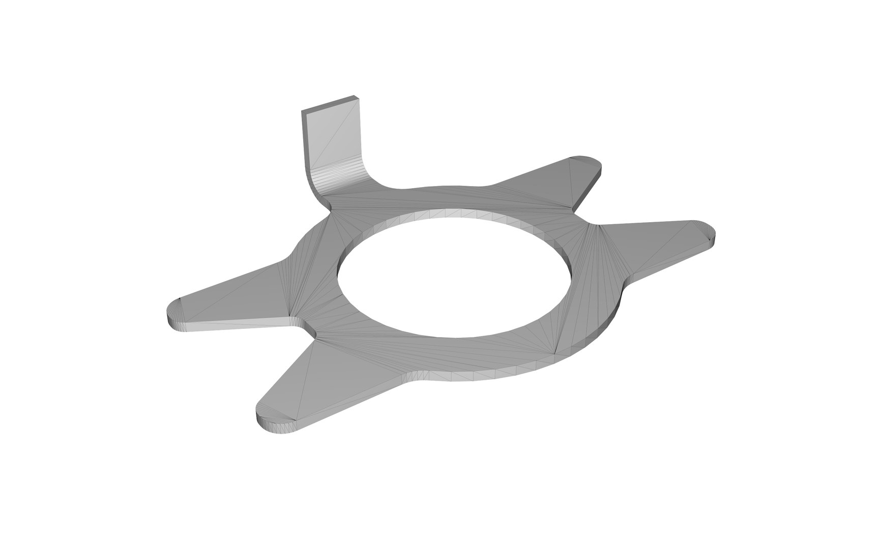 3D Locking Tab Washer - TurboSquid 1525245