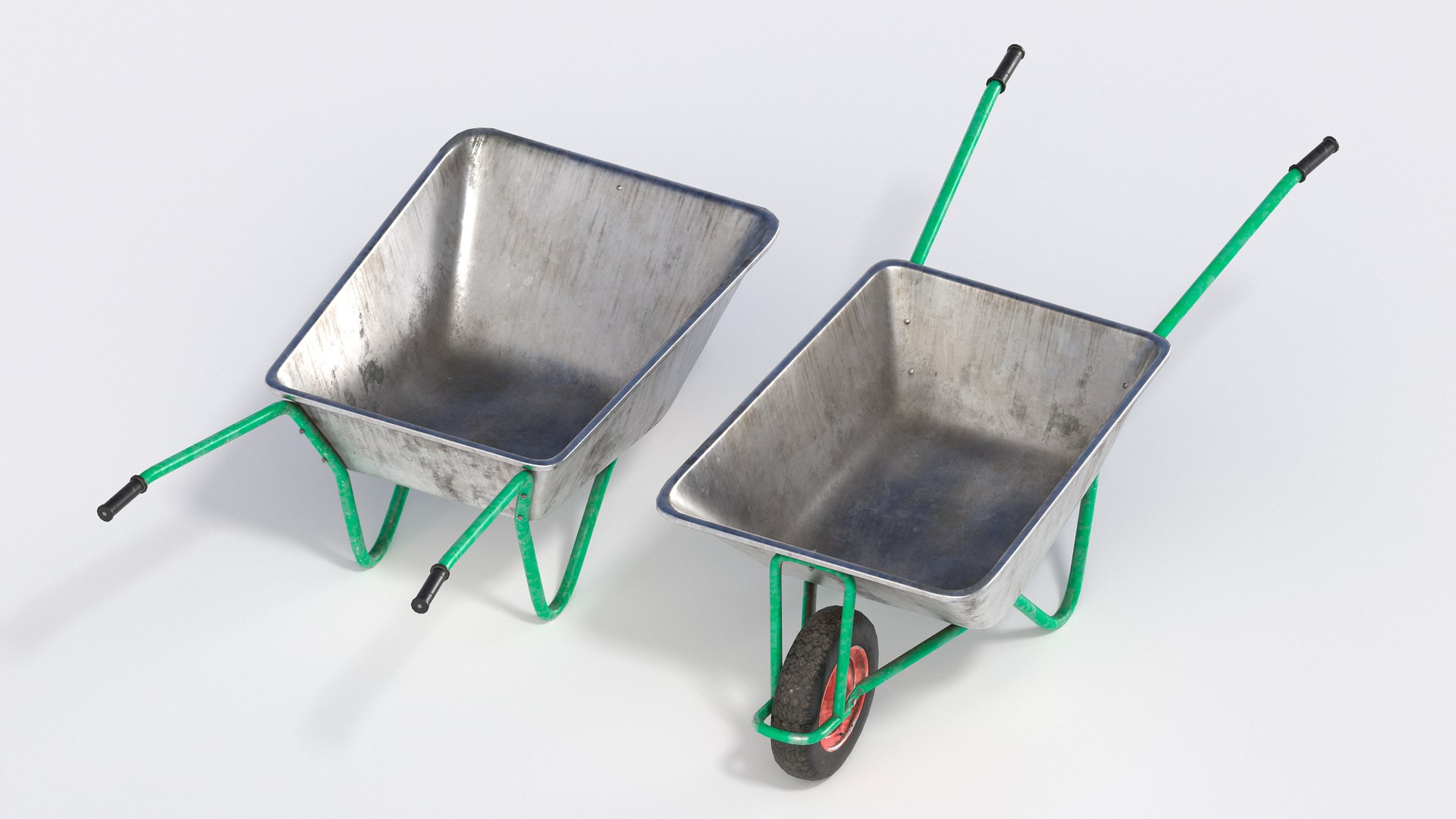 3D Wheelbarrow Low-poly 3D Model - TurboSquid 2191308