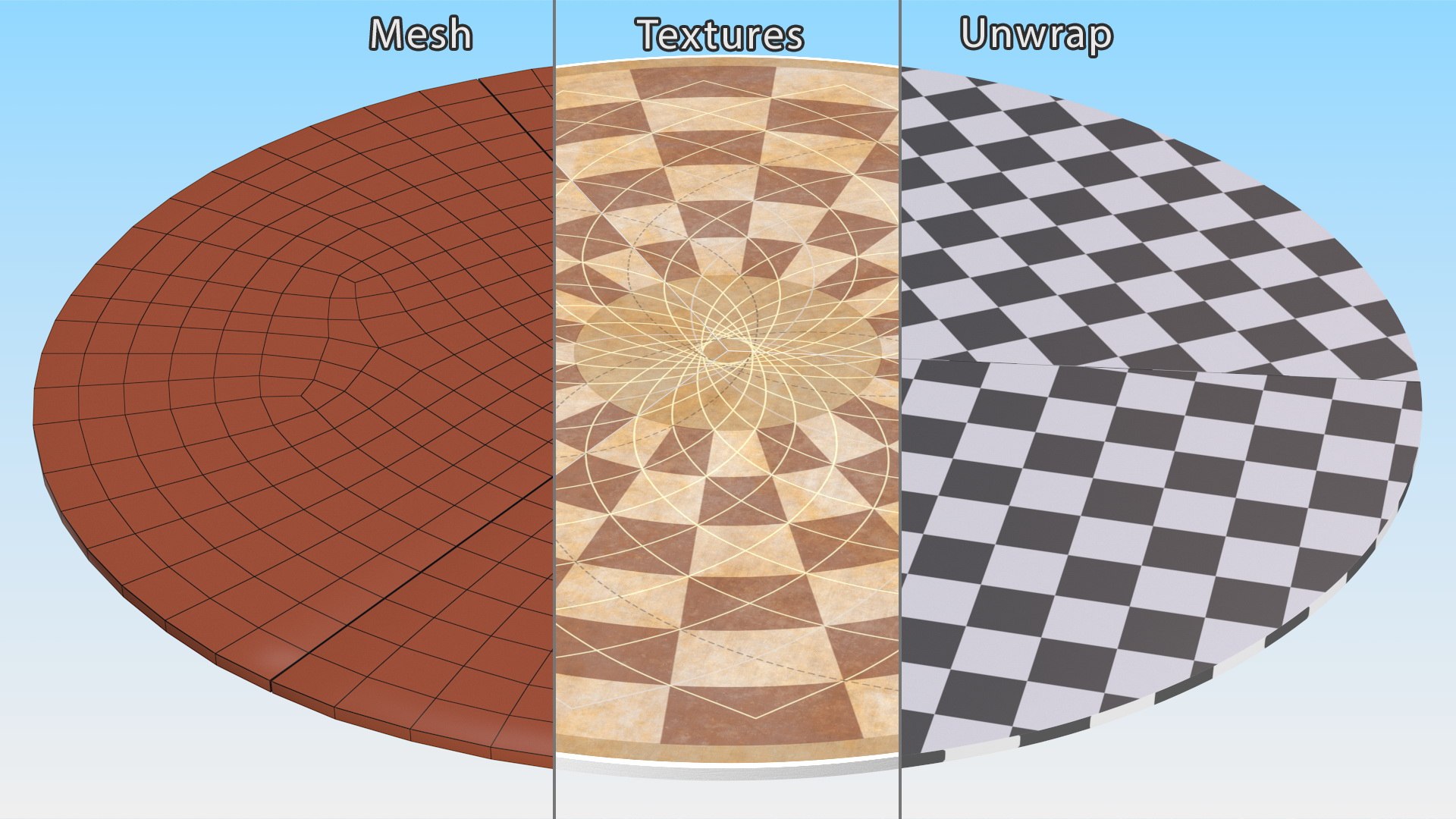 3 Man Chess Desk 3D Model - TurboSquid 2068853