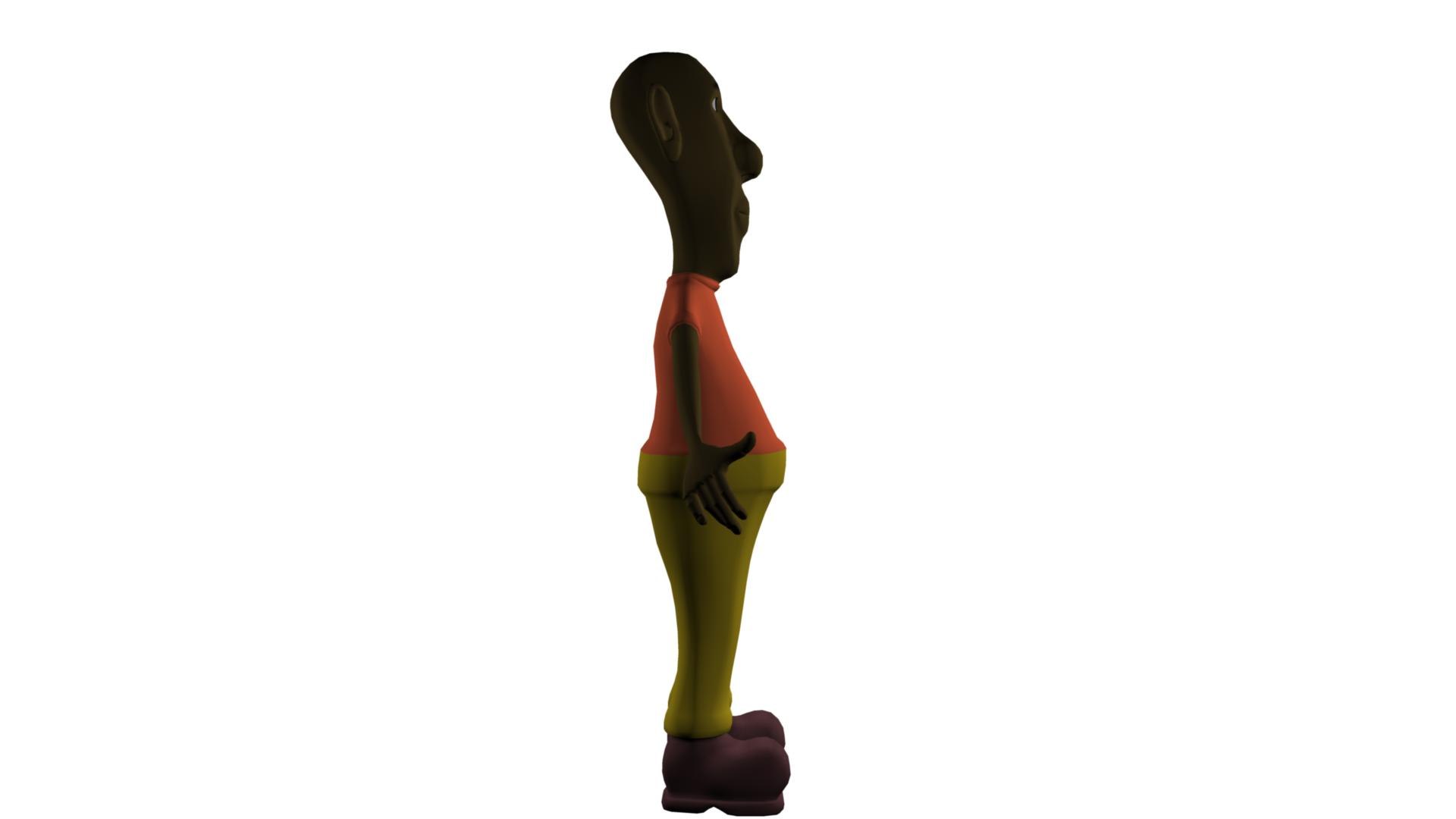 3D Character Black Man Model - TurboSquid 1635042