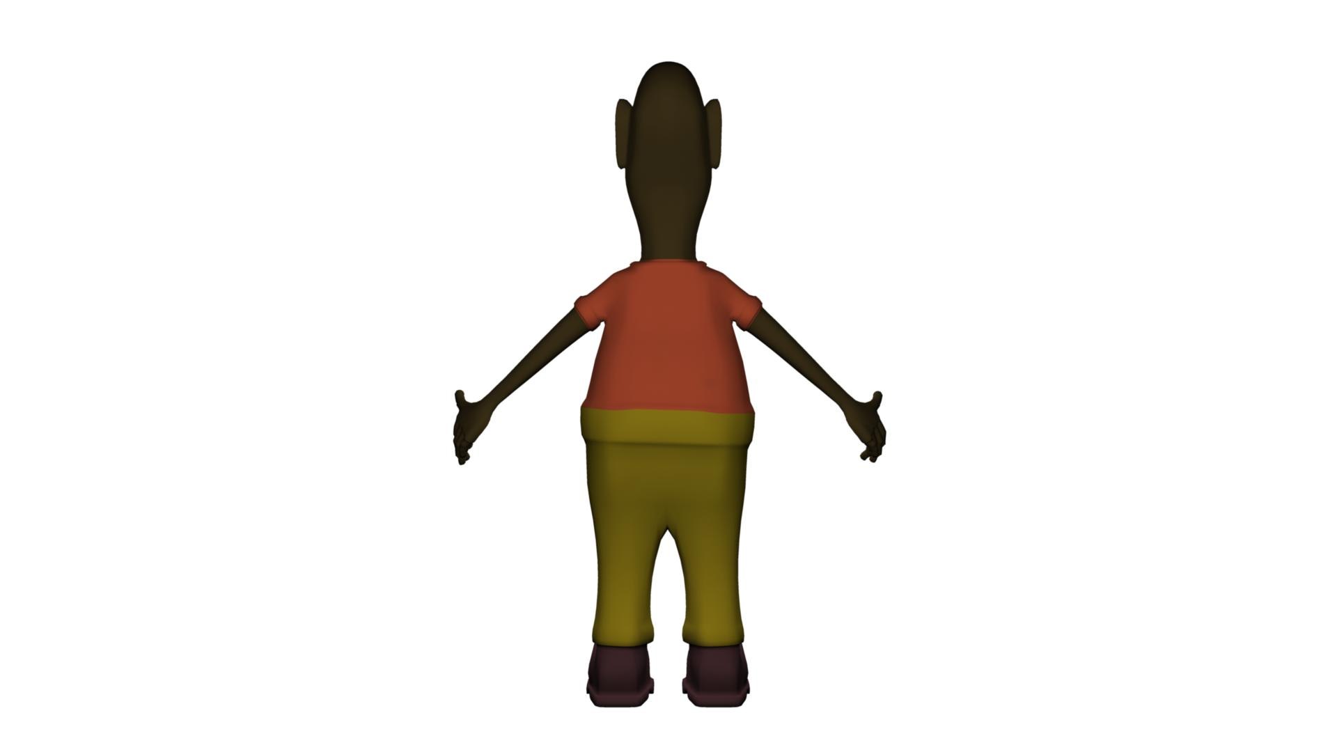 3D Character Black Man Model - TurboSquid 1635042