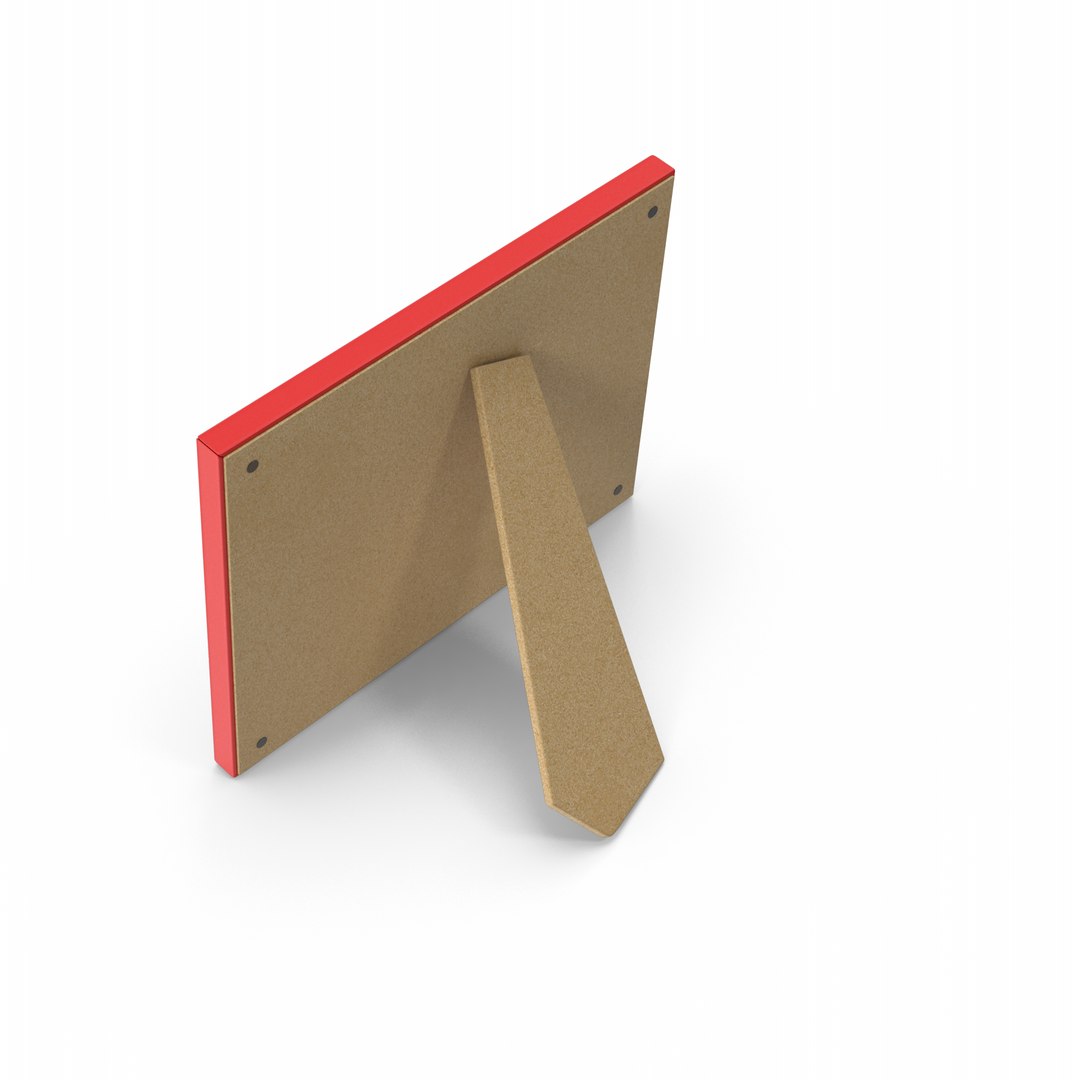3D Red Picture Frame model - TurboSquid 1876799