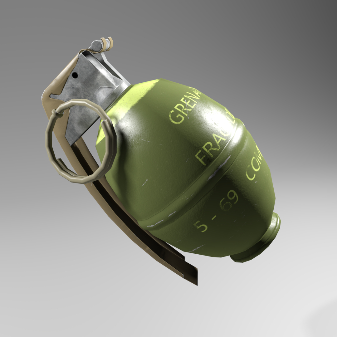 3d Ready M26a1 Model
