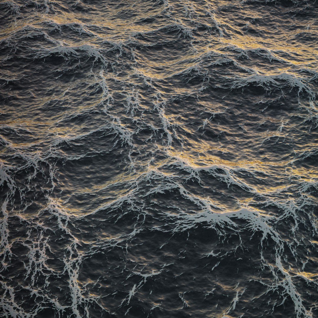 Animated Ocean Surface Model - TurboSquid 1792275