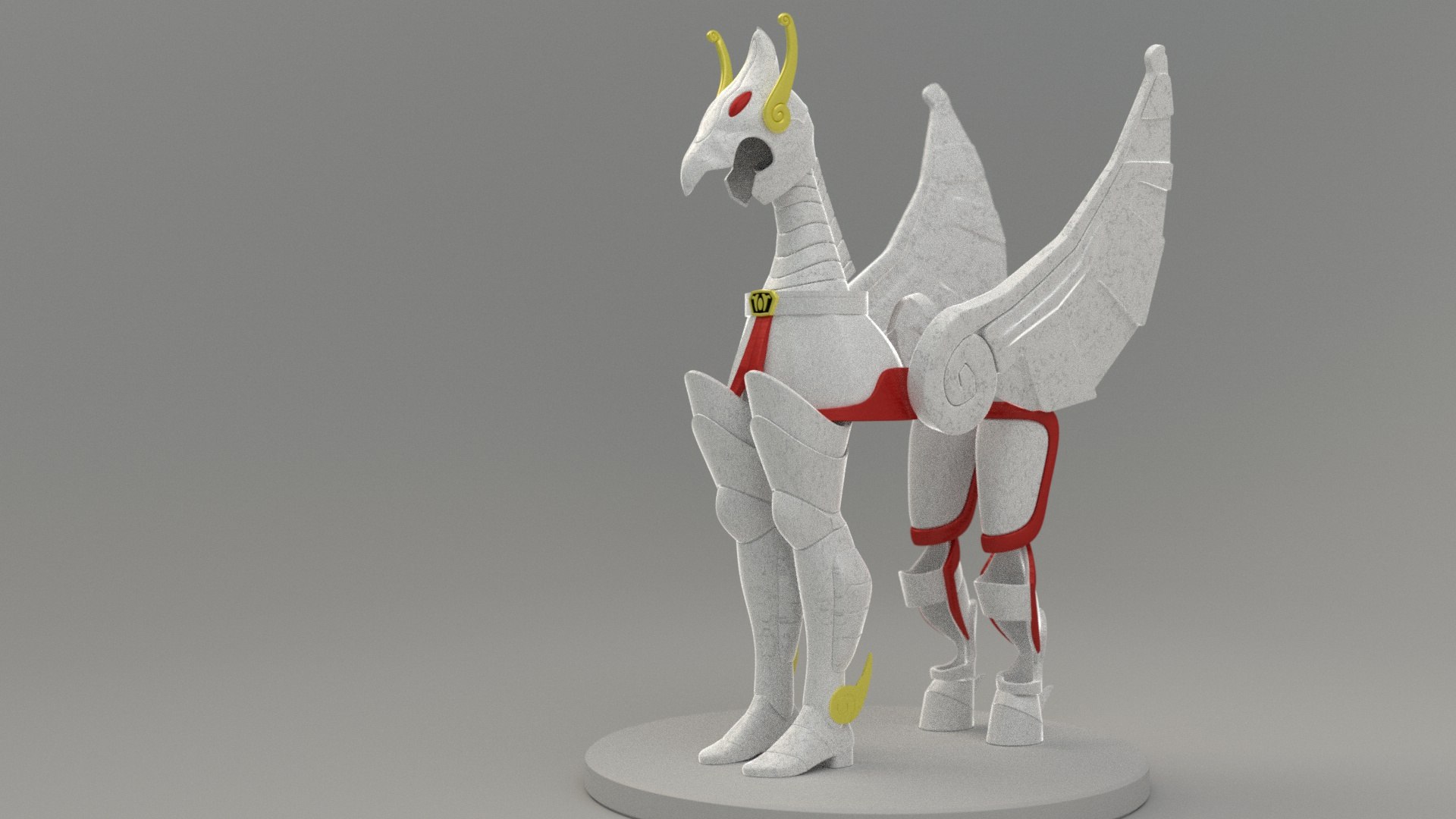 3D Sieya Pegasus Cloth - Saint Seiya - - TurboSquid 1737509