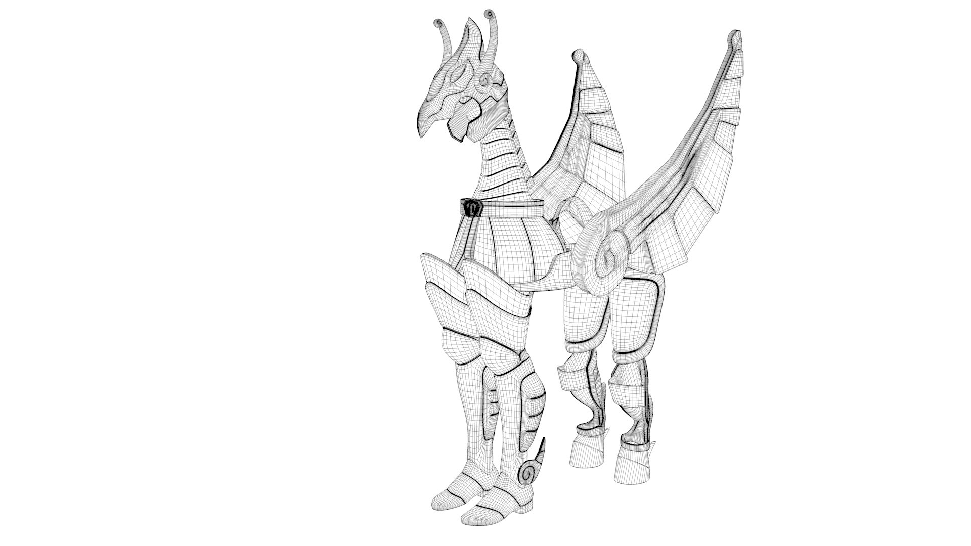 3D Sieya Pegasus Cloth - Saint Seiya - - TurboSquid 1737509
