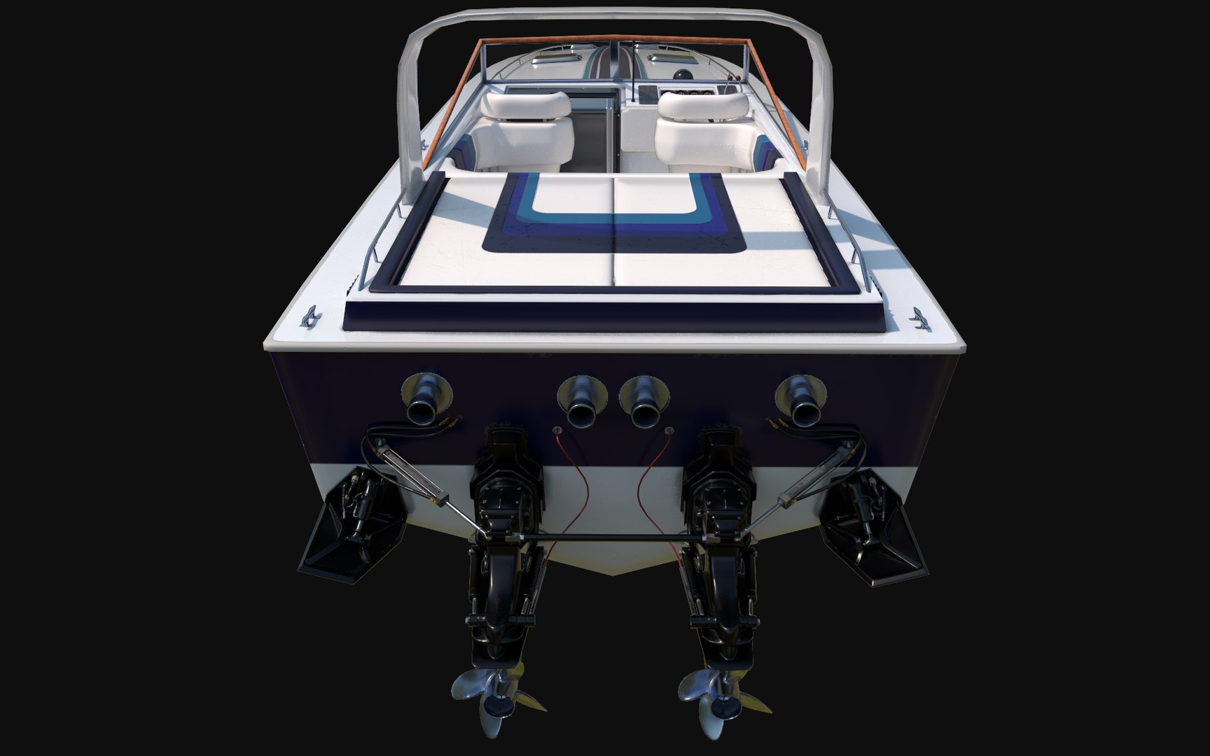 Miami Vice PowerBoat - 1985 Chris Craft Stinger 390X 3D - TurboSquid ...