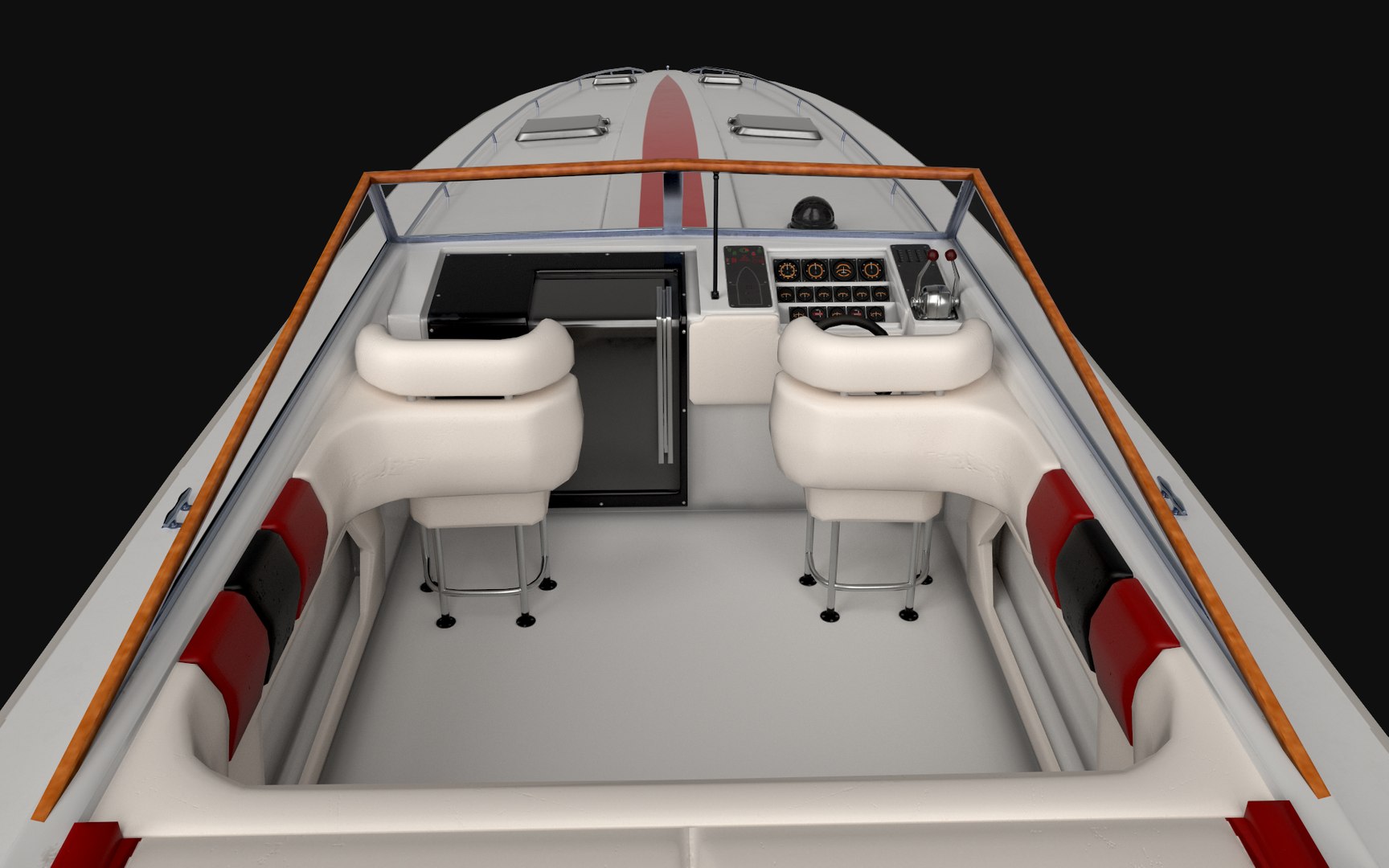 Miami Vice PowerBoat - 1985 Chris Craft Stinger 390X 3D - TurboSquid ...