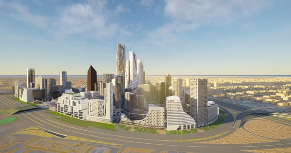 modelo 3d Riyadh 3d model - TurboSquid 2052814