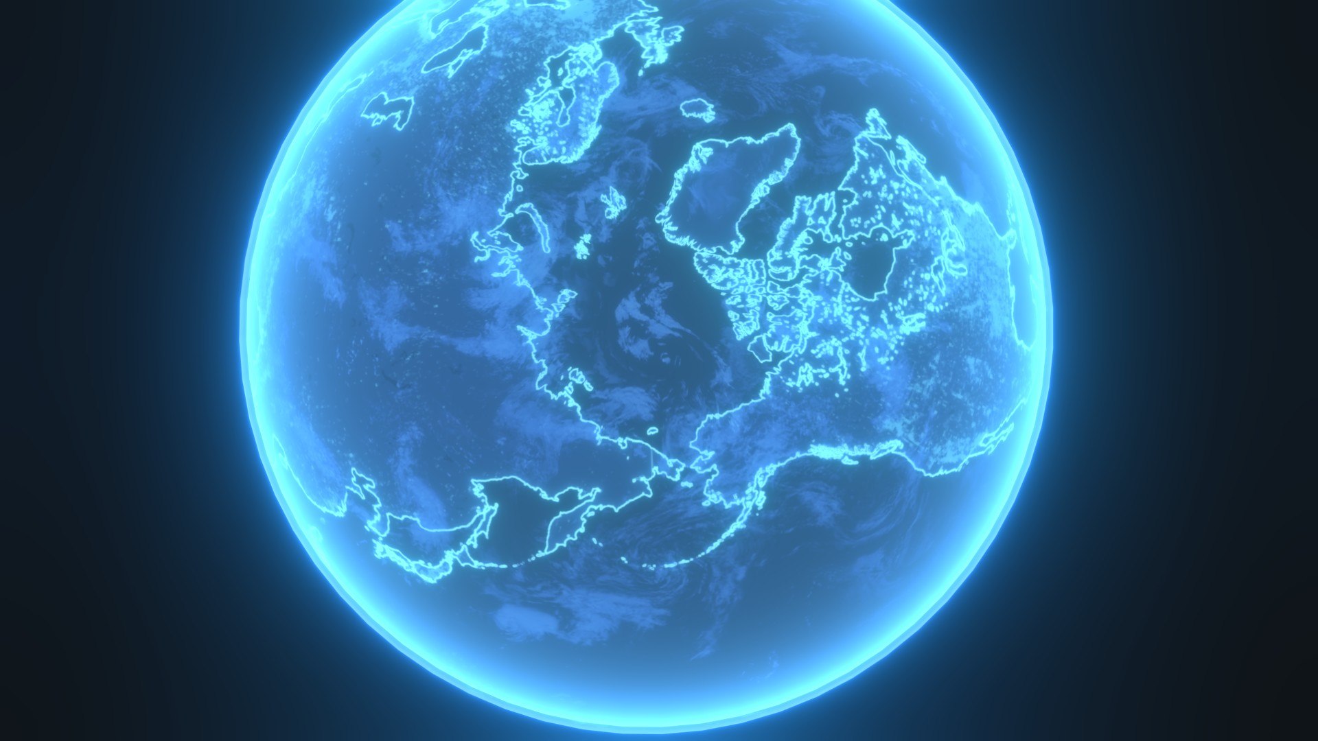 3D Hologram Planet Earth Sci-Fi 3D Model 4k Textures model - TurboSquid ...