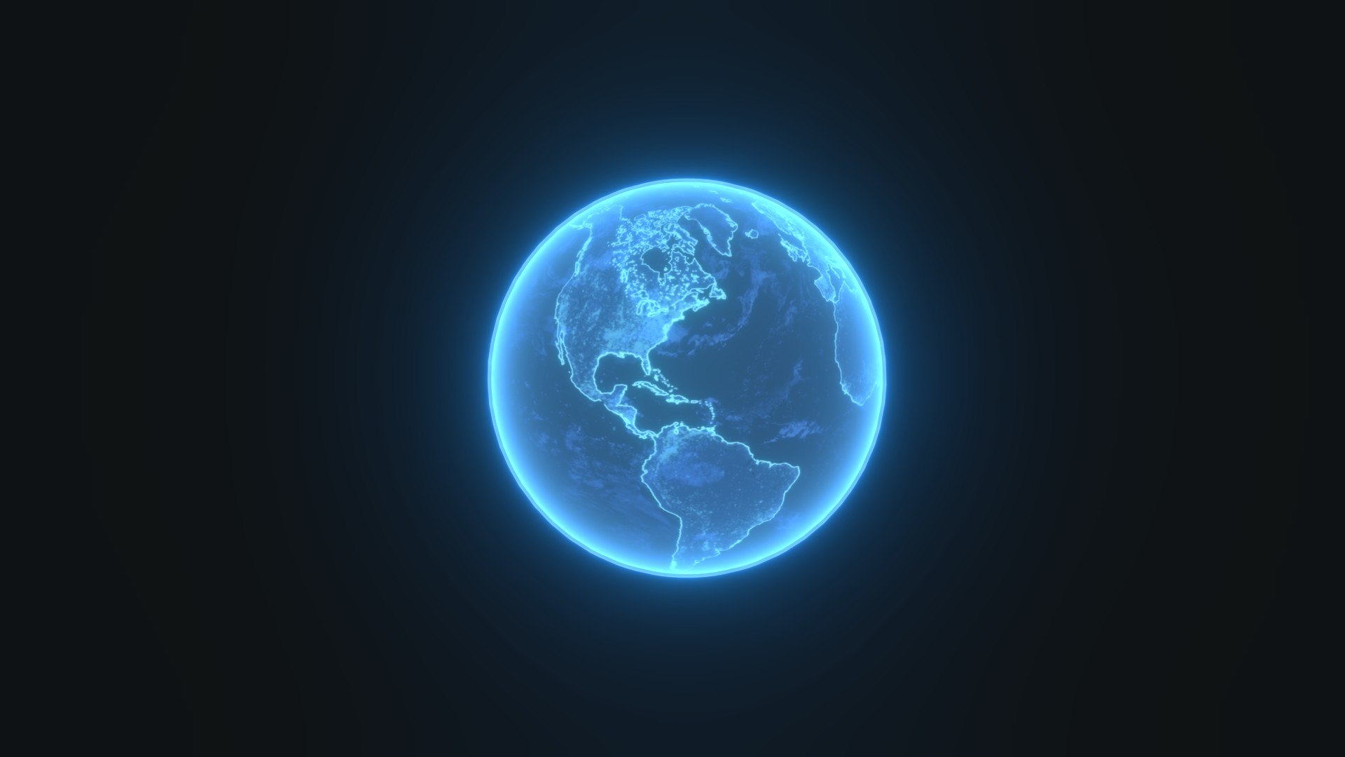 3D Hologram Planet Earth Sci-Fi 3D Model 4k Textures model - TurboSquid ...
