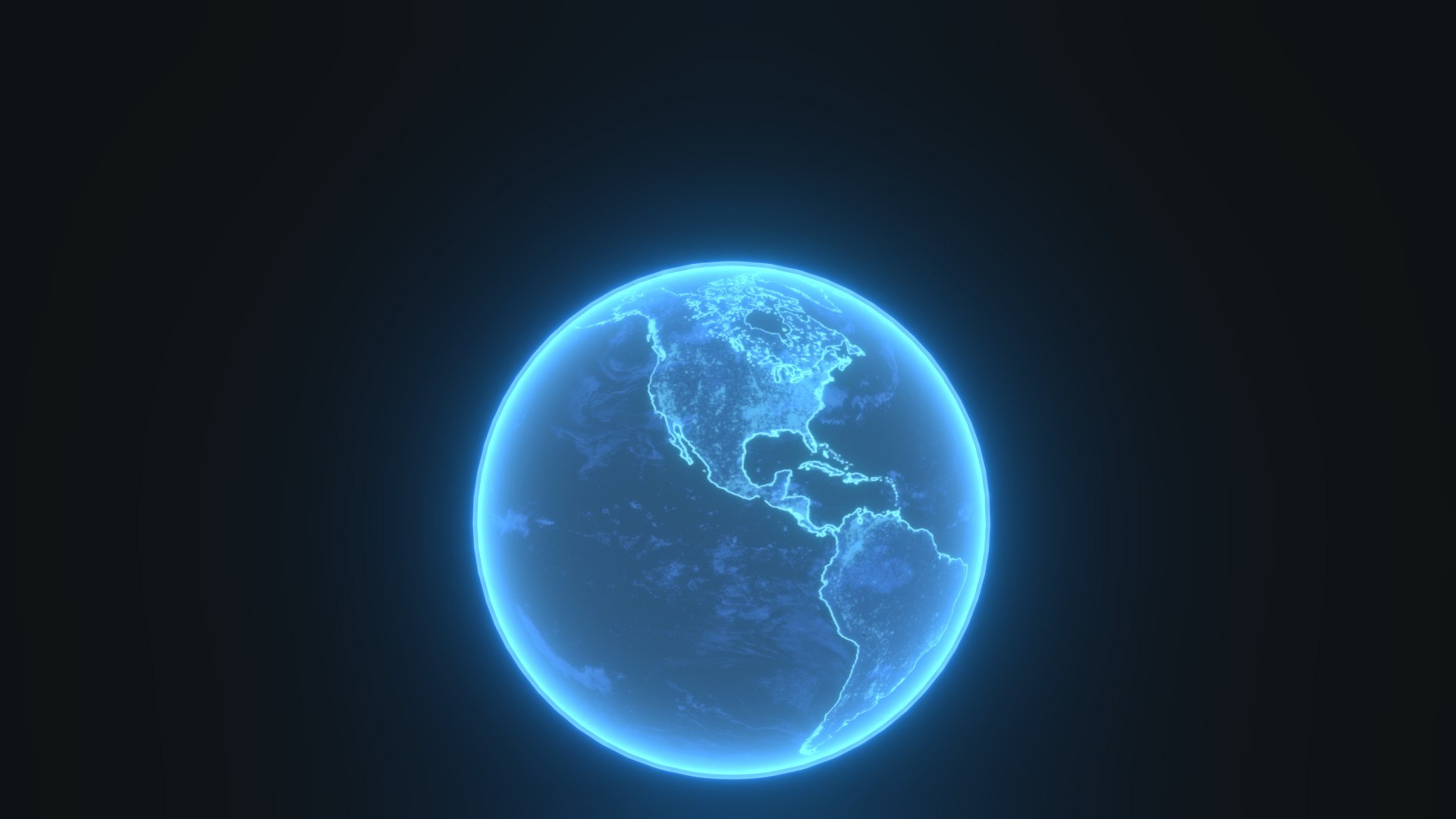 3D Hologram Planet Earth Sci-Fi 3D Model 4k Textures model - TurboSquid ...