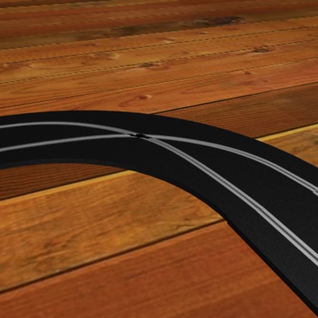 3d Model Scalextric Car Track