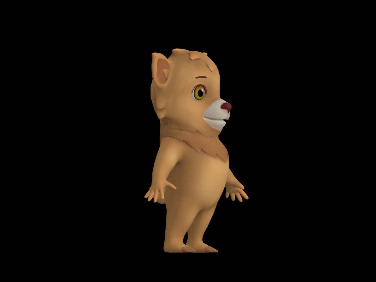 Smal Bear 3D Model - TurboSquid 2217535