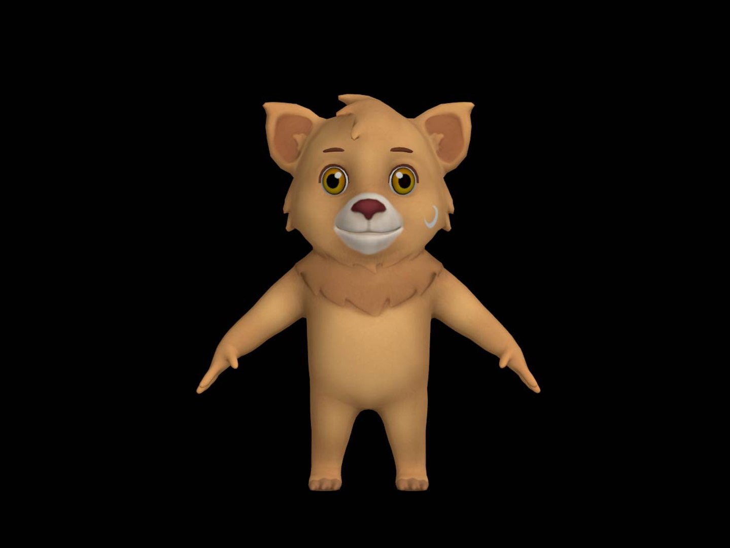 Smal Bear 3D Model - TurboSquid 2217535