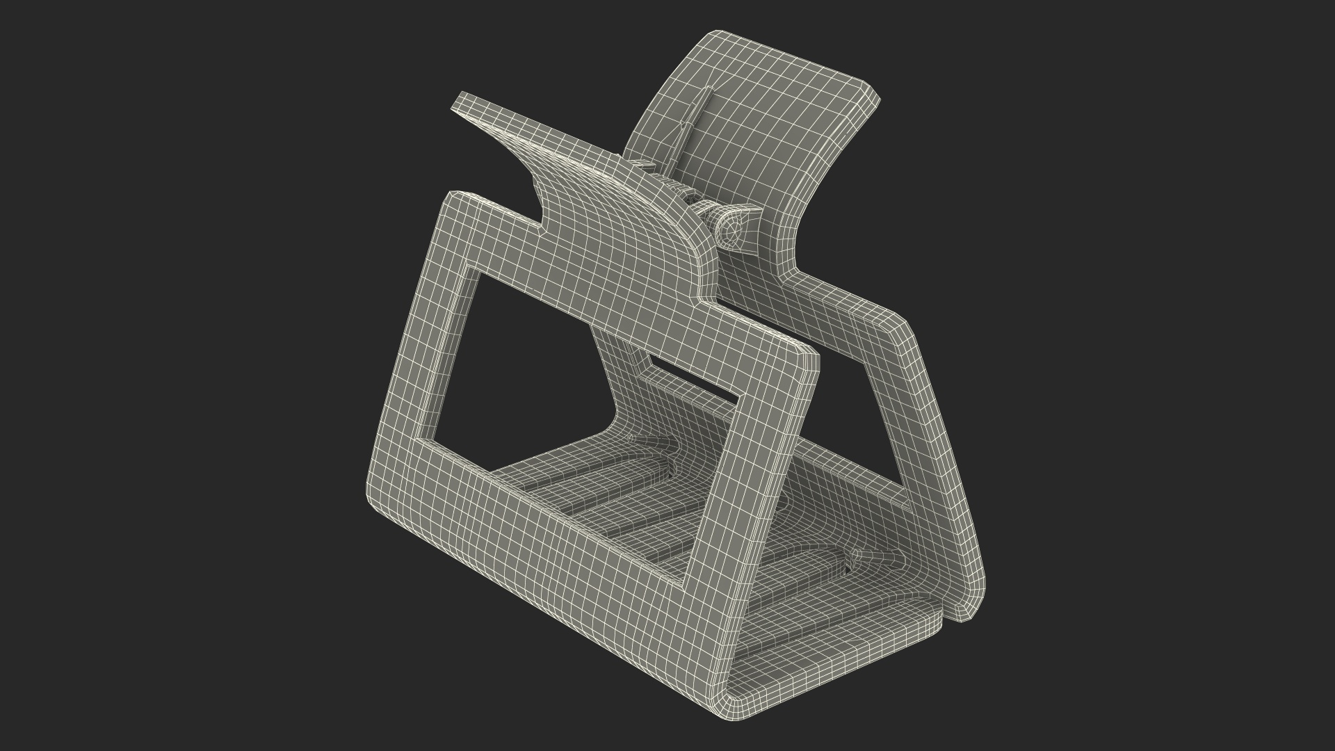 3D Hair Claw Clip Small Black Model - TurboSquid 2156941