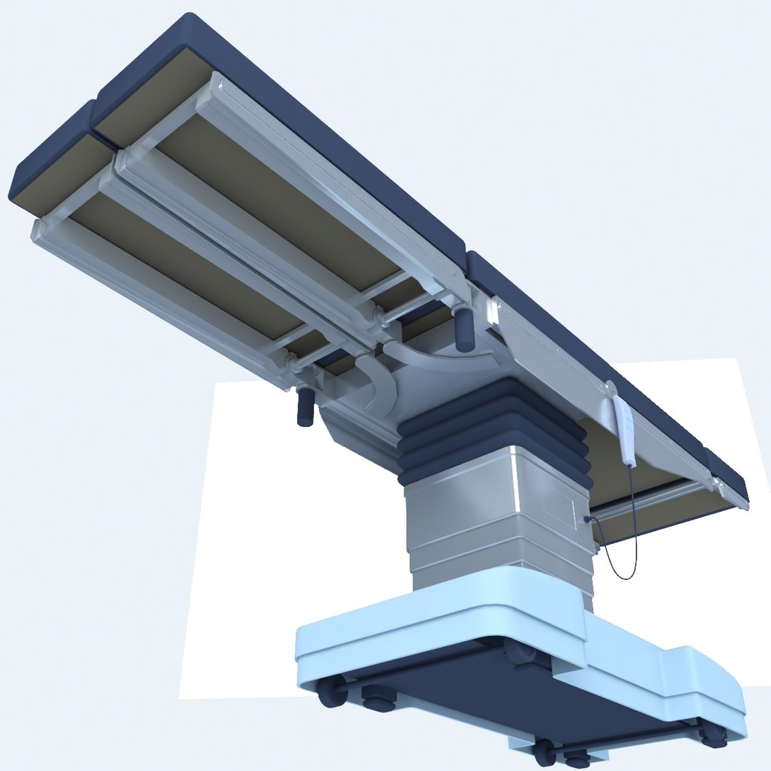 Modern Operation Table Rigging 3d Max