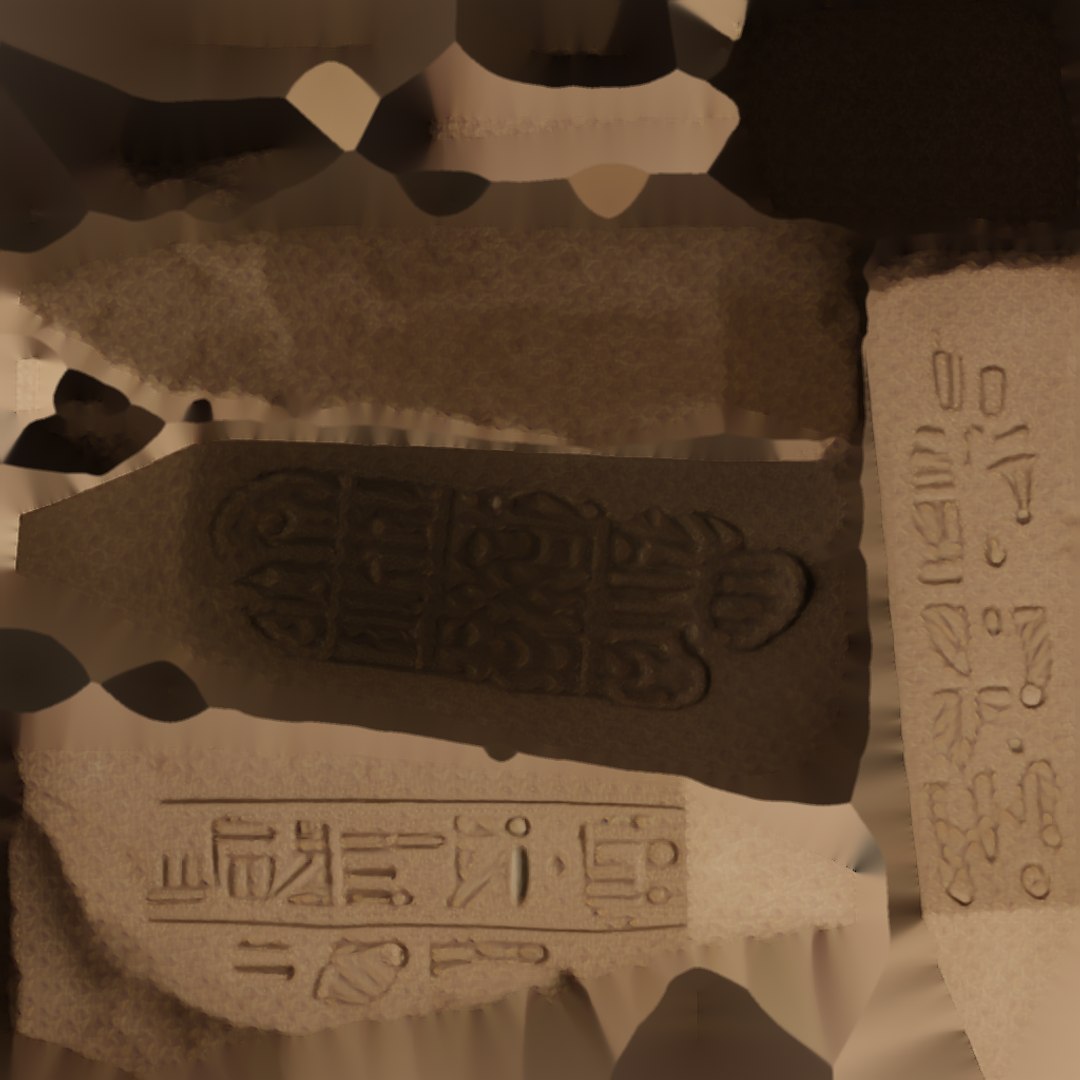 Ancient Egyptian Obelisk Fragment 3D Model - TurboSquid 2409589