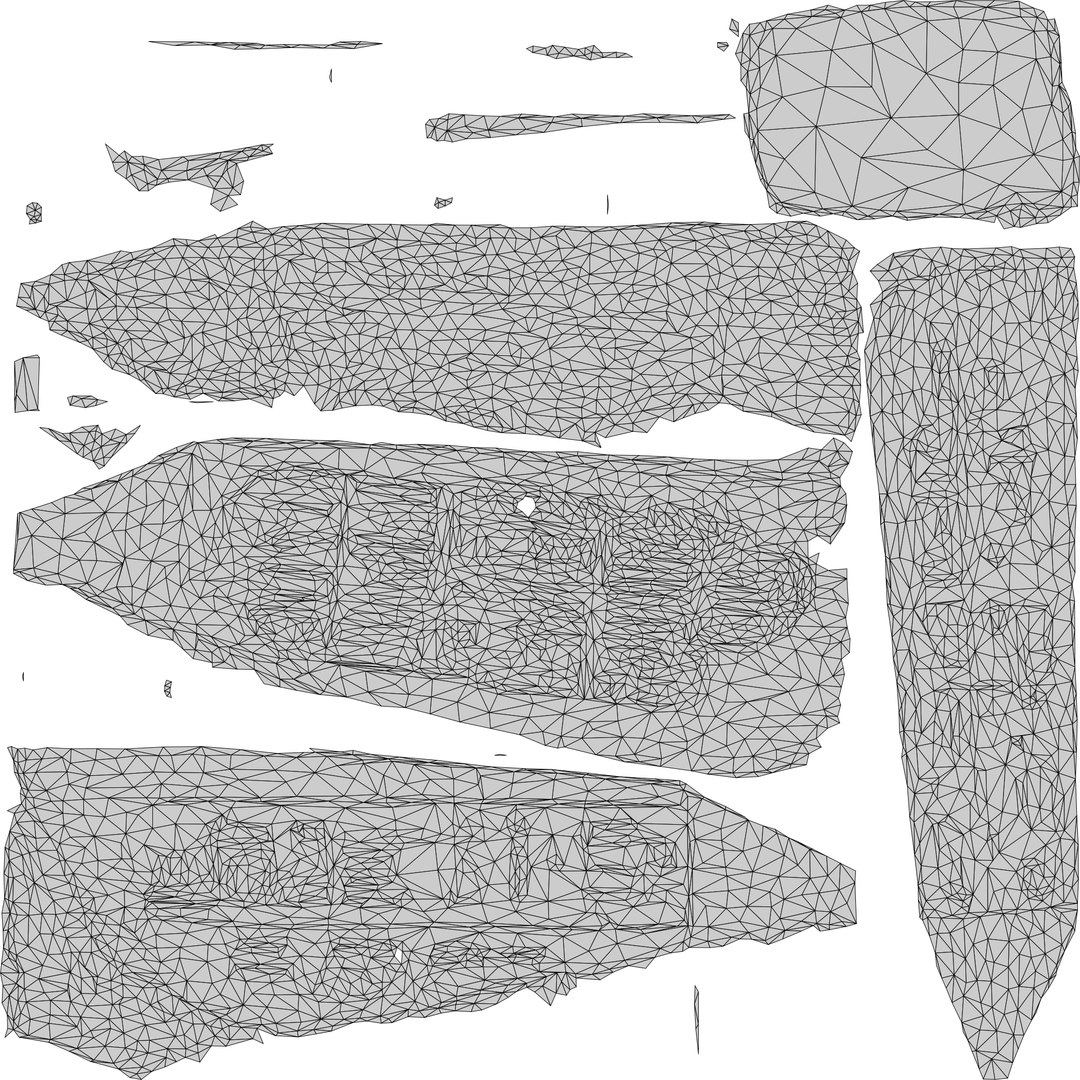 Ancient Egyptian Obelisk Fragment 3D Model - TurboSquid 2409589