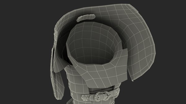 Medieval Knight Black Gold Arm Armor model - TurboSquid 1832668