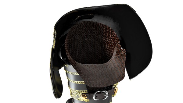 Medieval Knight Black Gold Arm Armor model - TurboSquid 1832668