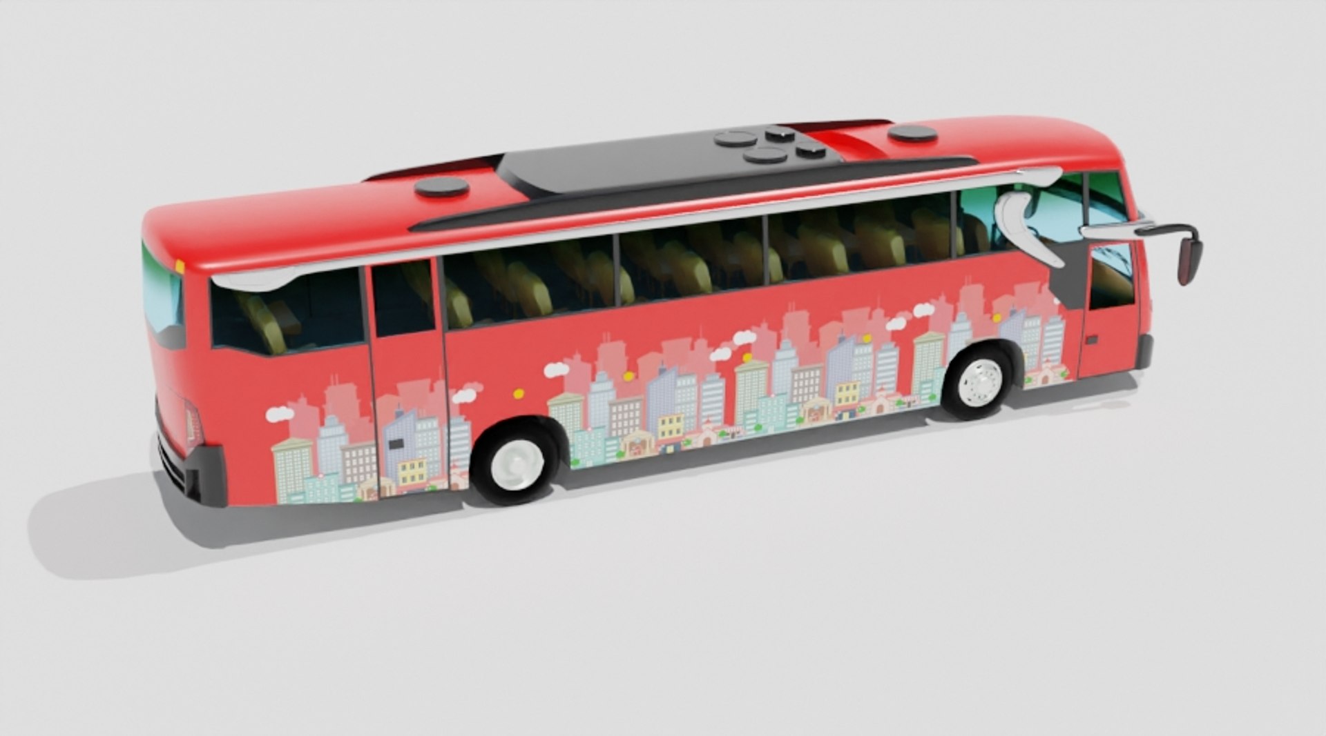 3D Travel Bus realistic 3 2 2 - TurboSquid 2072780