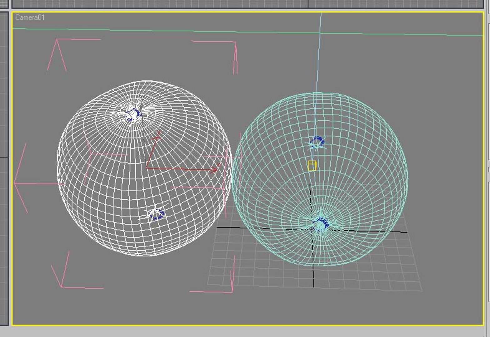 photo-realistic orange 3d model