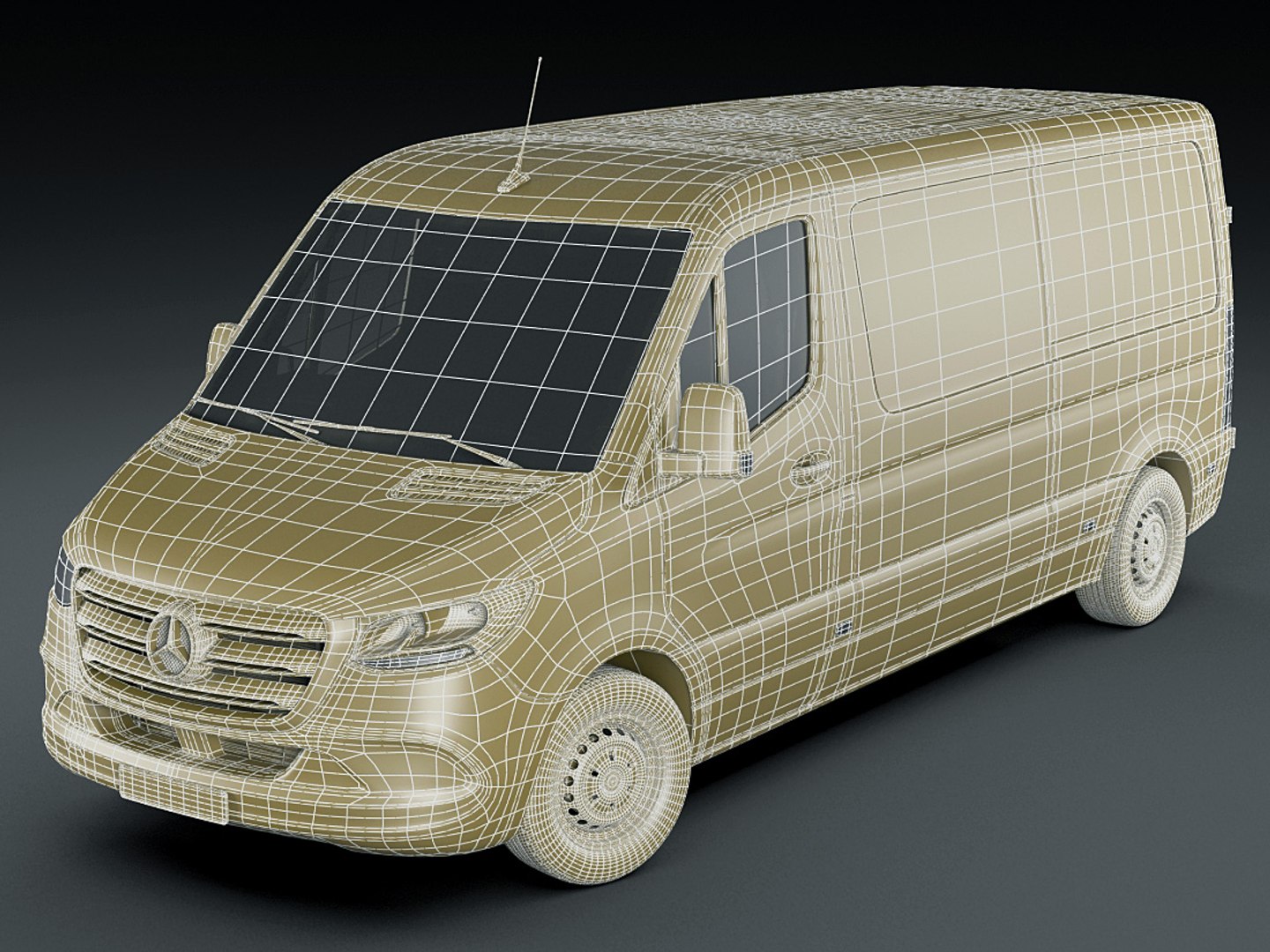 Mercedes sprinter 2018 standard 3D - TurboSquid 1266020