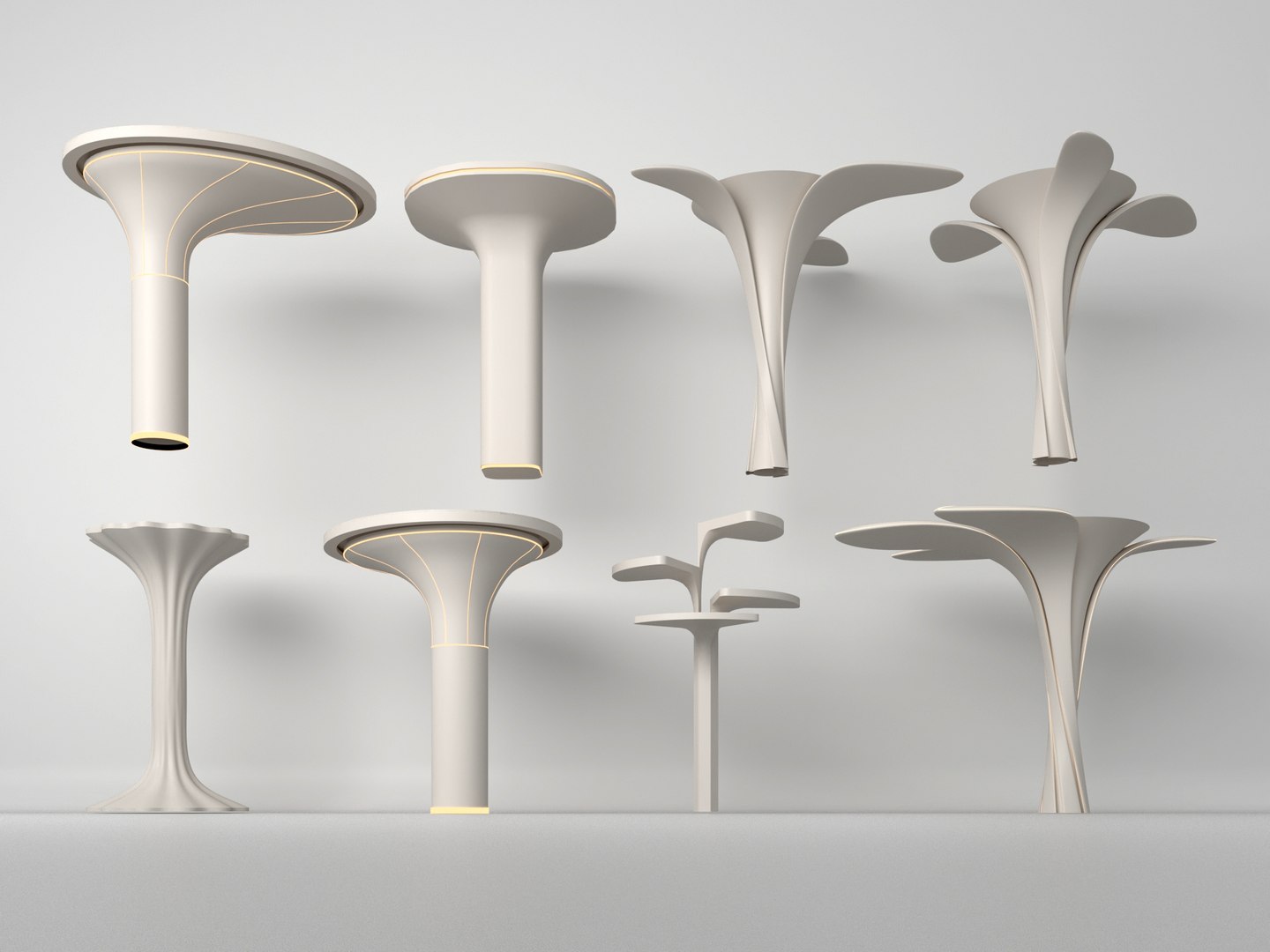 Decorative Columns Column Designs Creative Columns Interior Columns 3D ...