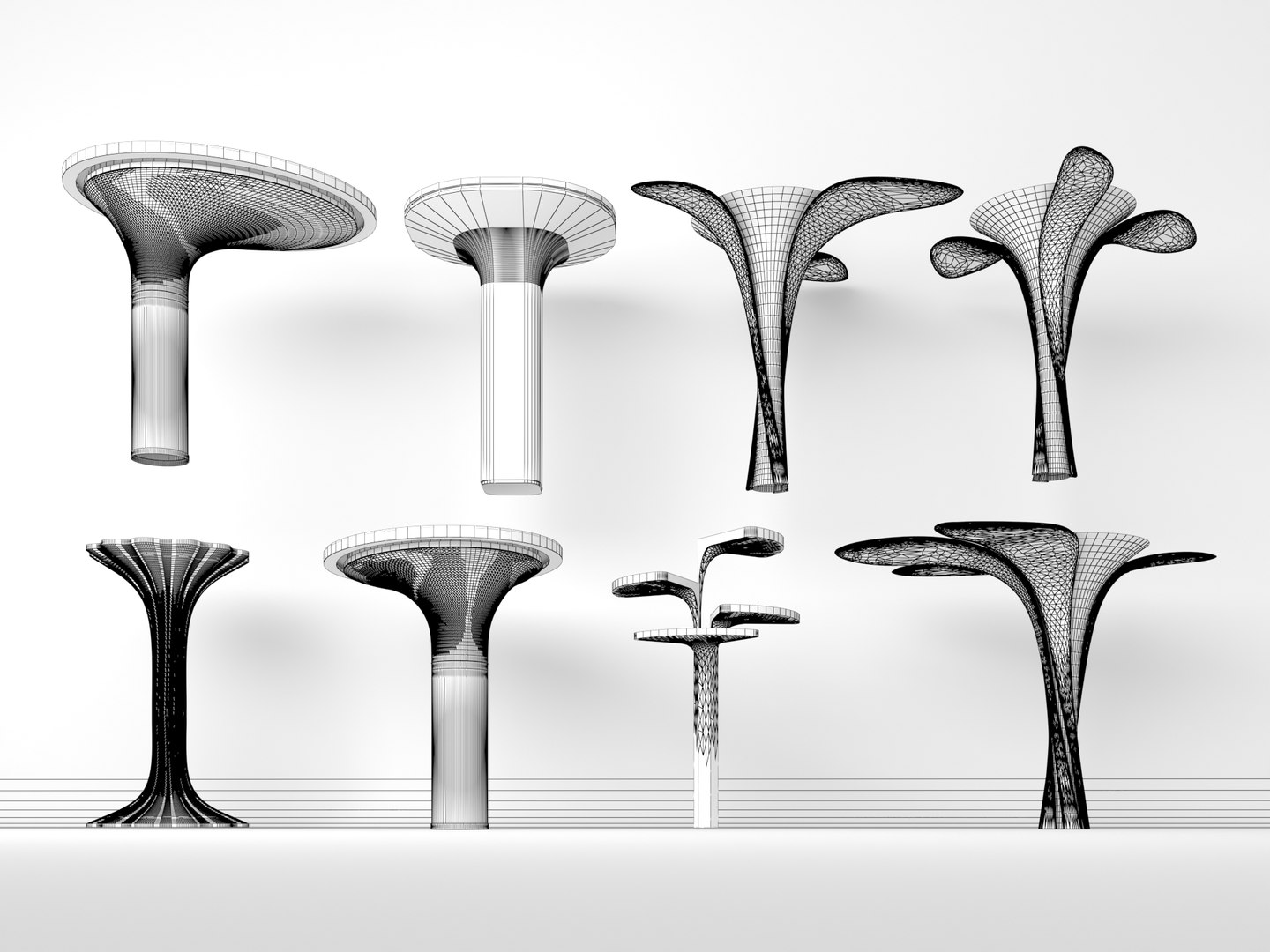 Decorative Columns Column Designs Creative Columns Interior Columns 3D ...