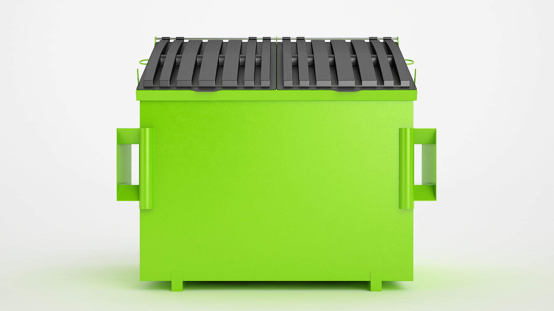 3D Garbage Steel Container 02 - TurboSquid 2379089