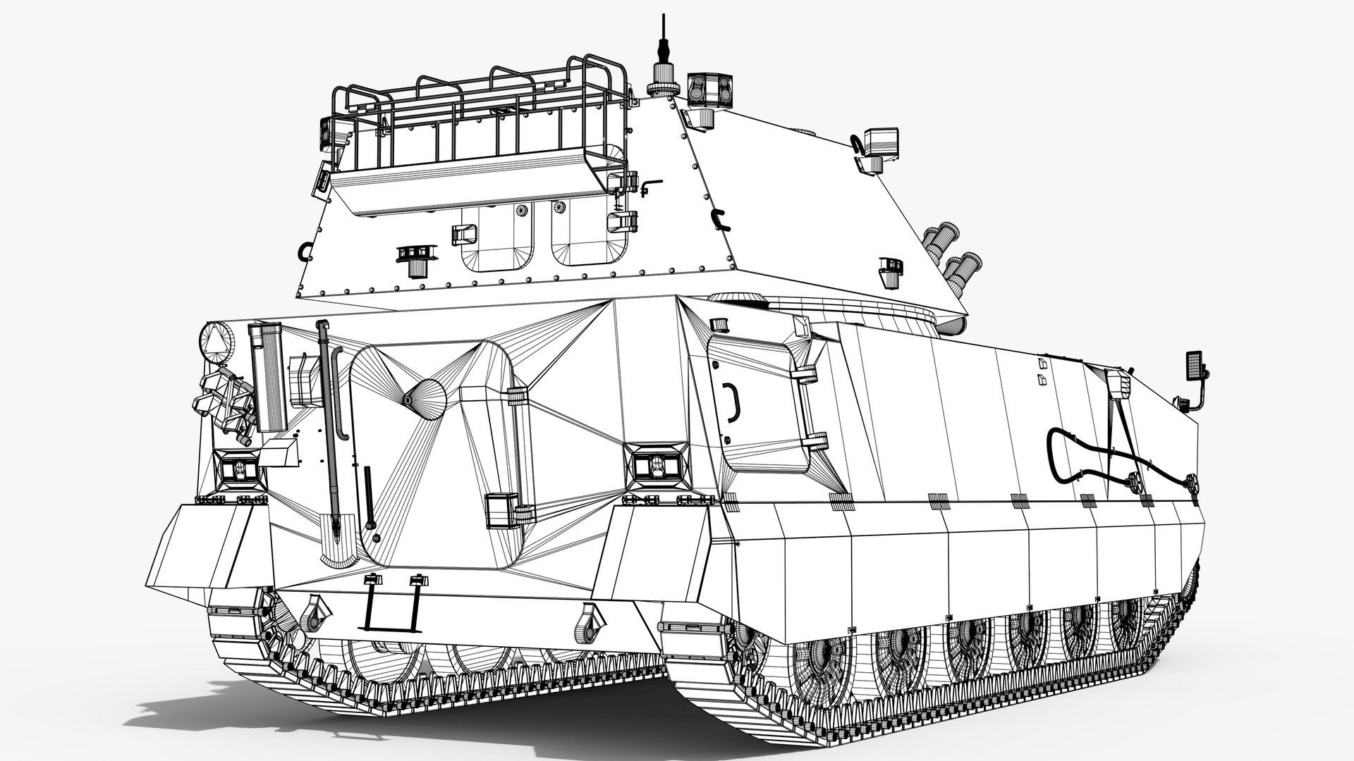 3D M120G Rak Self-Propelled Mortar Model - TurboSquid 1808850