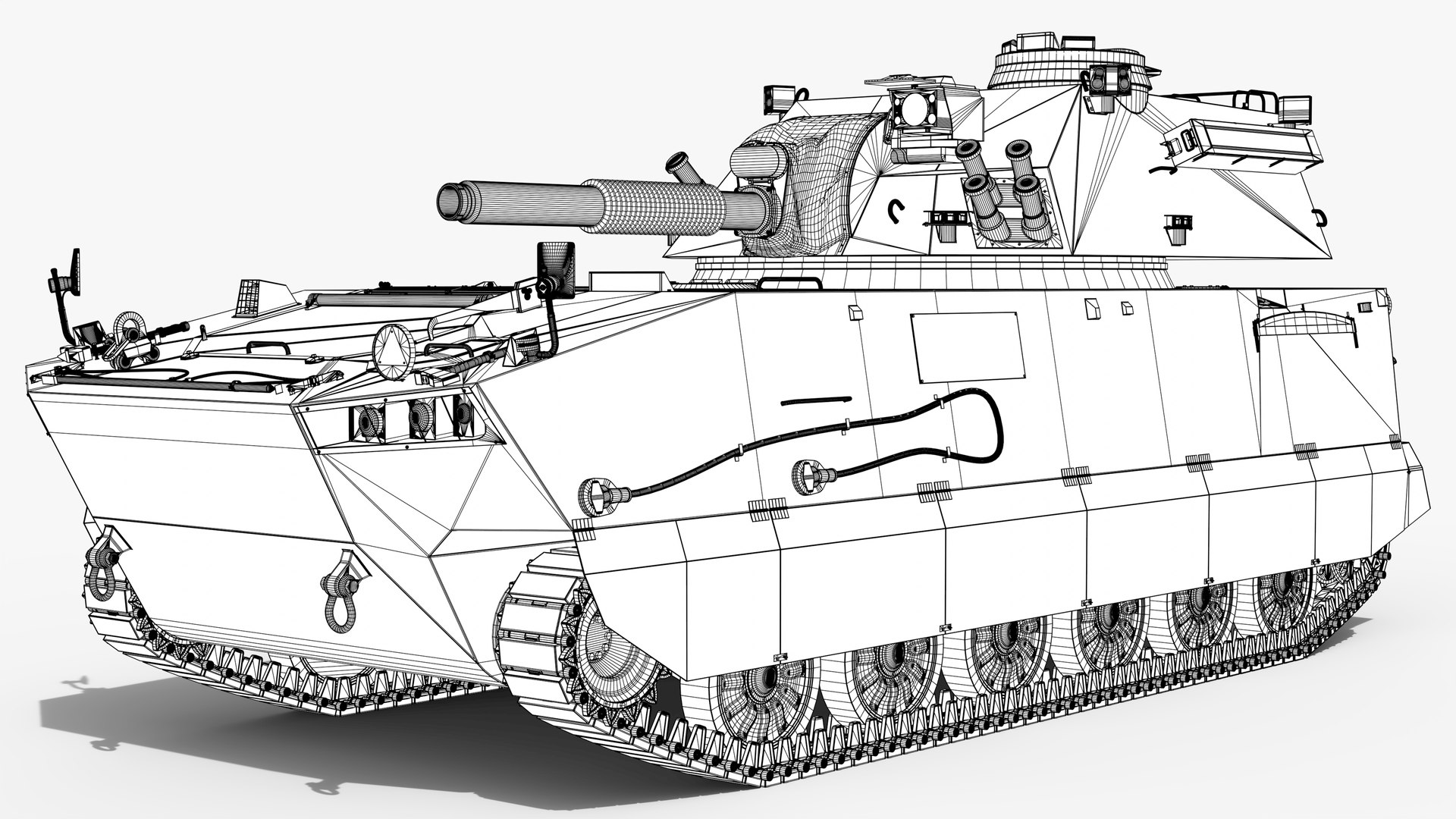 3D M120G Rak Self-Propelled Mortar Model - TurboSquid 1808850