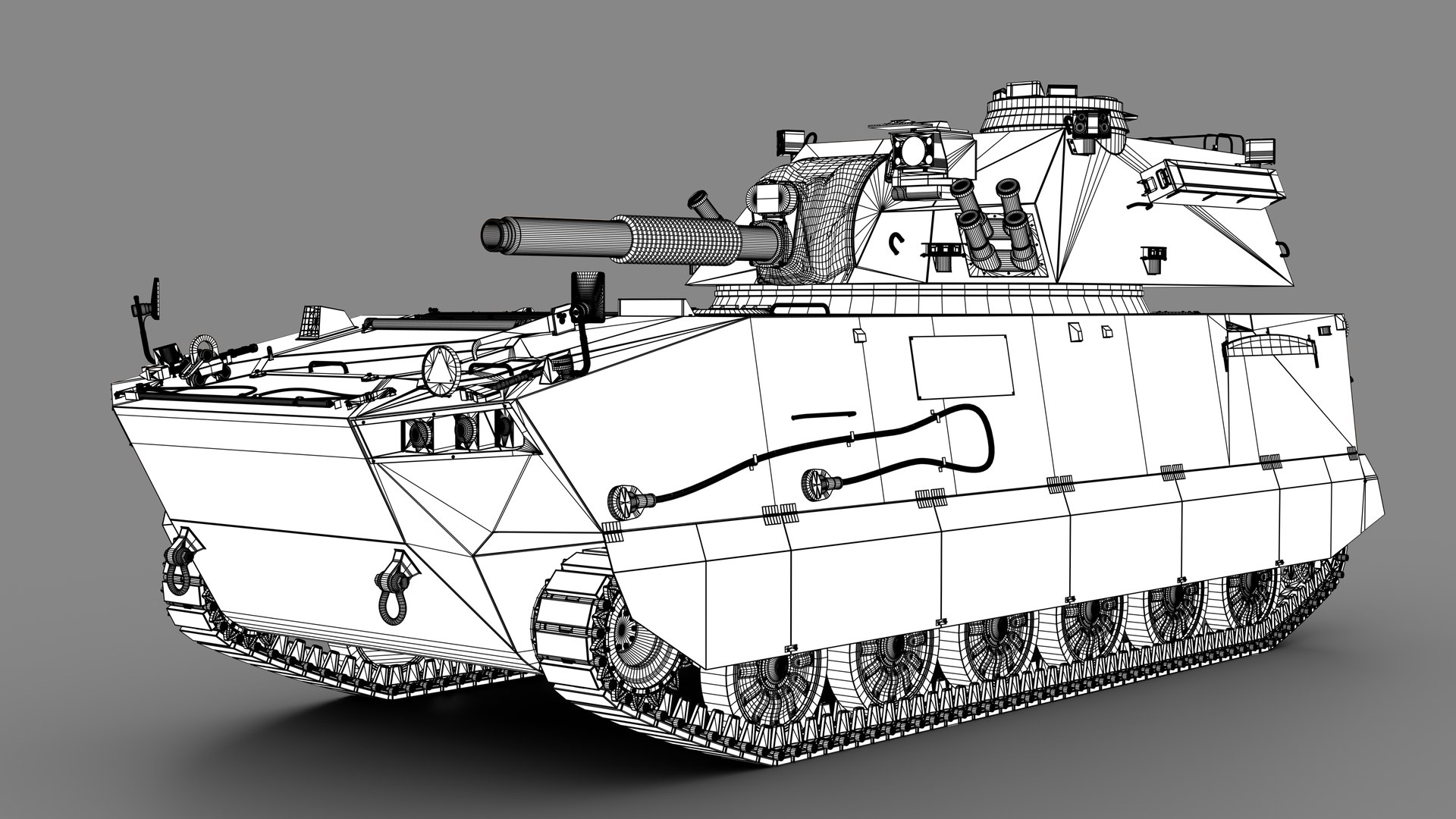 3D M120G Rak Self-Propelled Mortar Model - TurboSquid 1808850