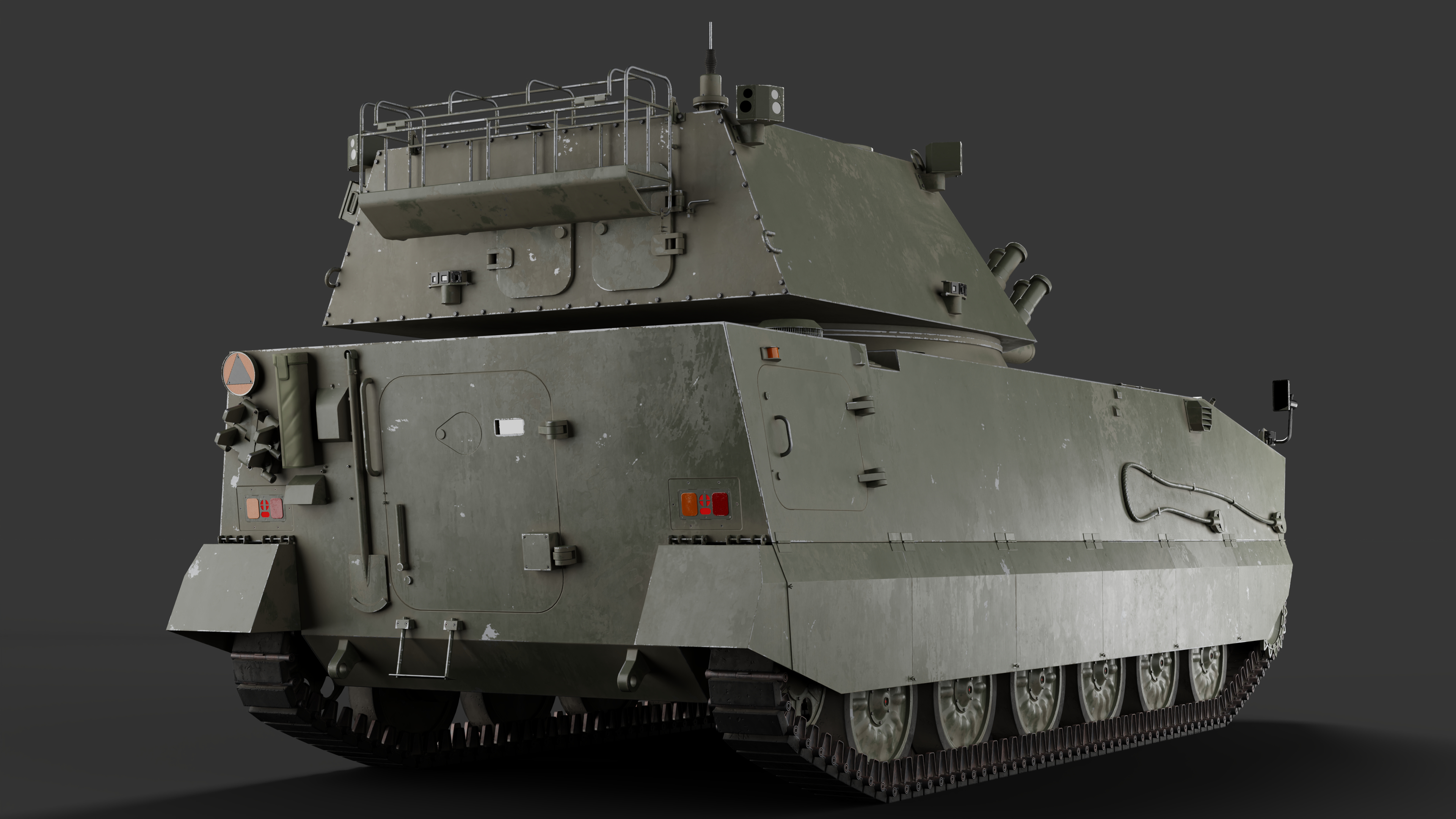 modèle 3D de Mortier automoteur M120G Rak - TurboSquid 1808850