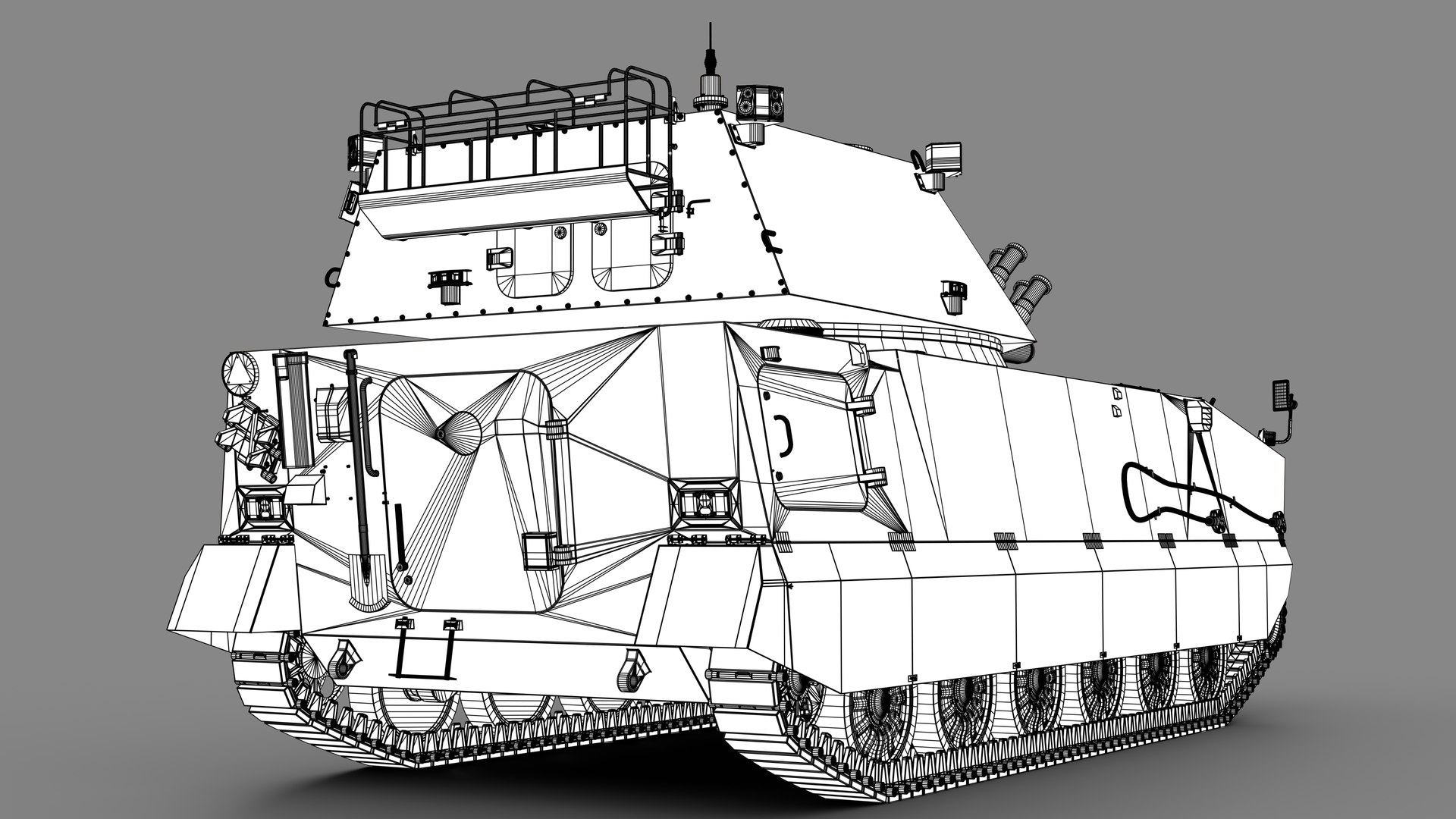3D M120G Rak Self-Propelled Mortar Model - TurboSquid 1808850