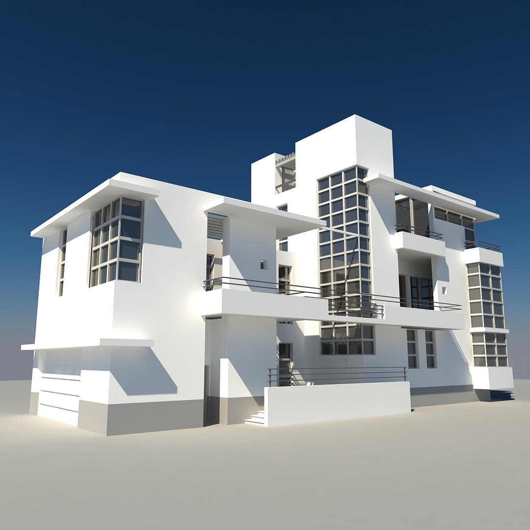 Modern Architects 3d Model