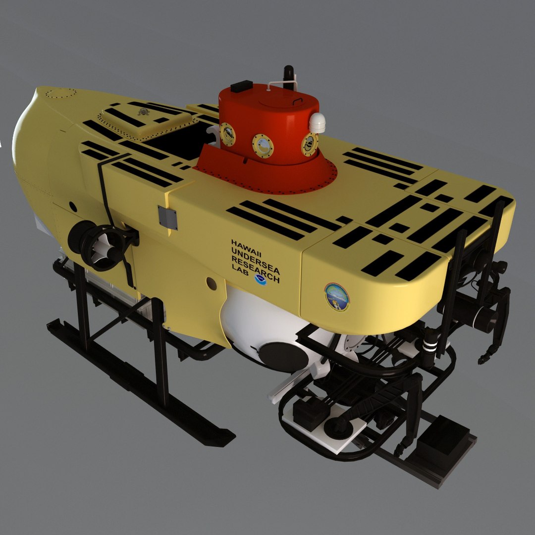 underwater research lab 3ds