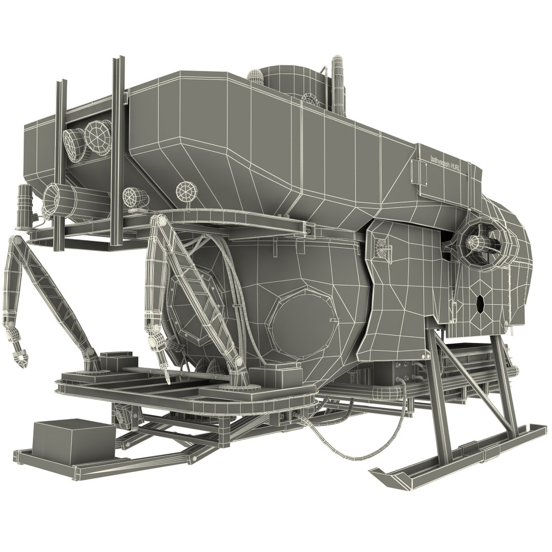 underwater research lab 3ds