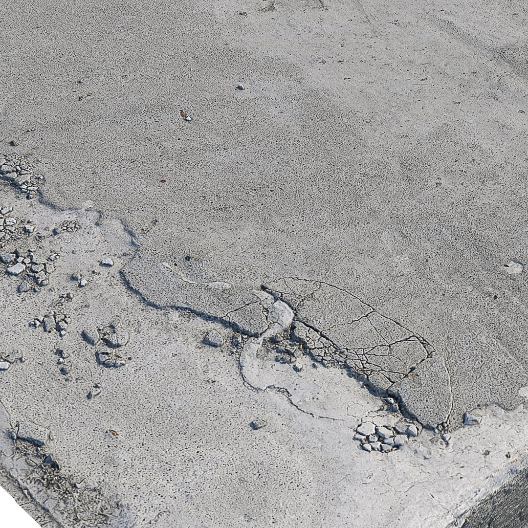 3D Ultra Realistic Concrete Slab - TurboSquid 1758482