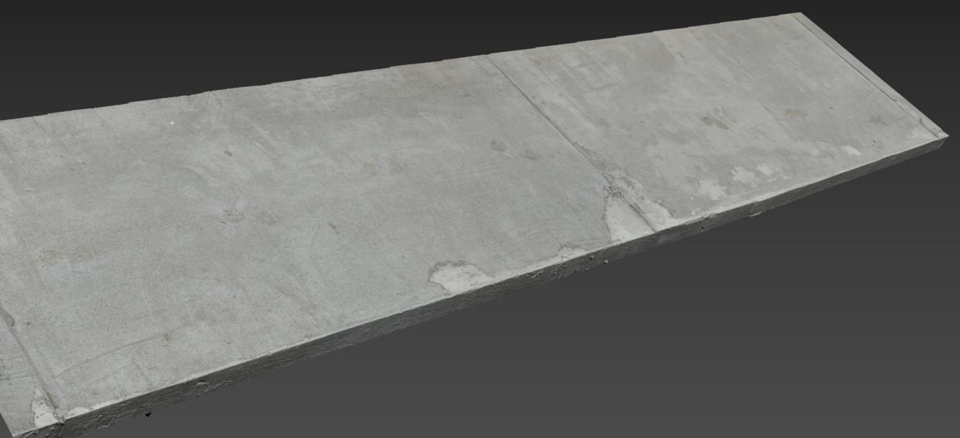 3D Ultra Realistic Concrete Slab - TurboSquid 1758482