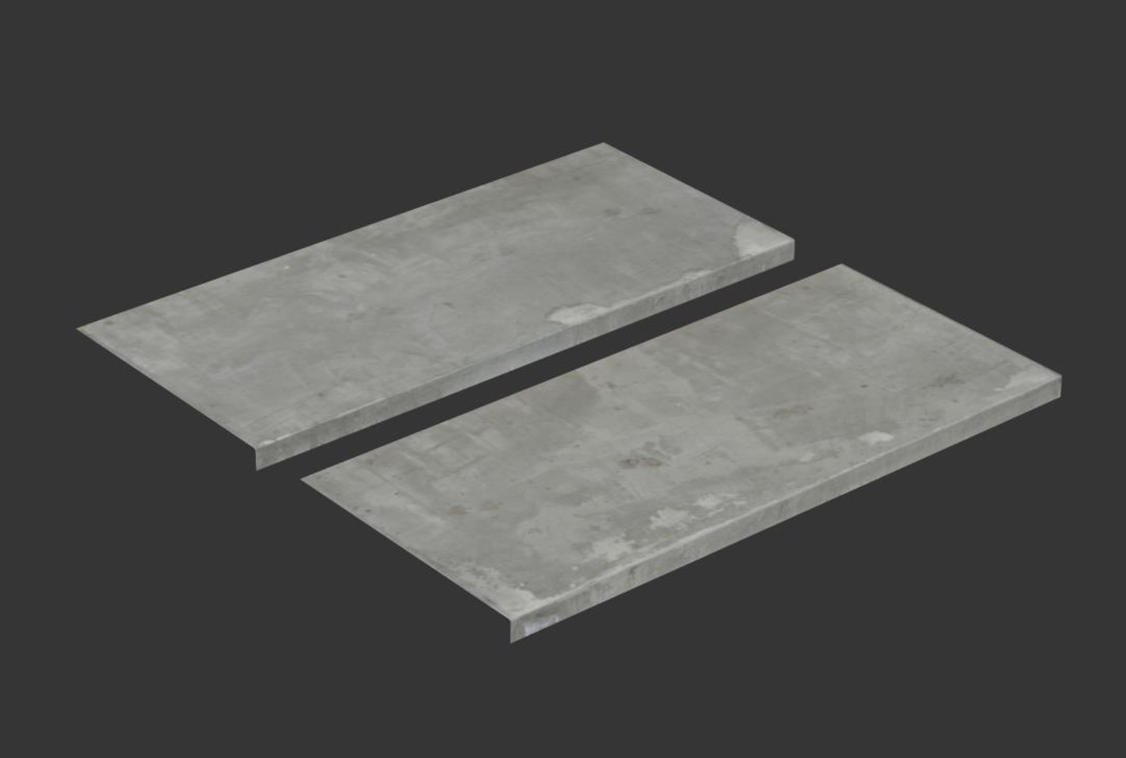 3D Ultra Realistic Concrete Slab - TurboSquid 1758482