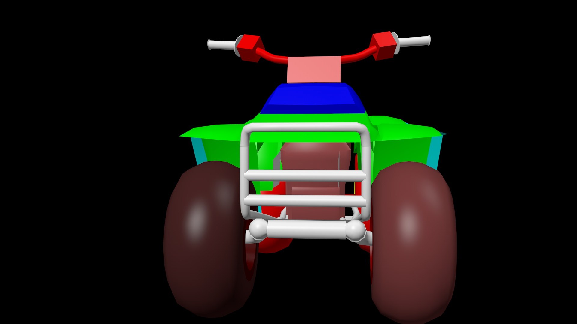 Honda 4track 1986 3D Model - TurboSquid 2087266