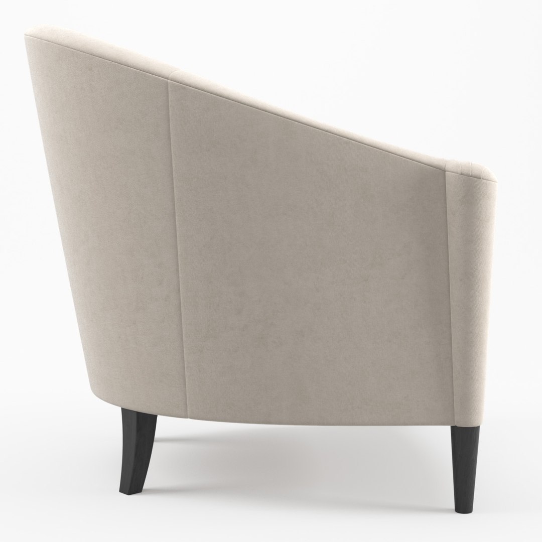 3D Model Greco Armchair Sofa Chair - TurboSquid 1413461