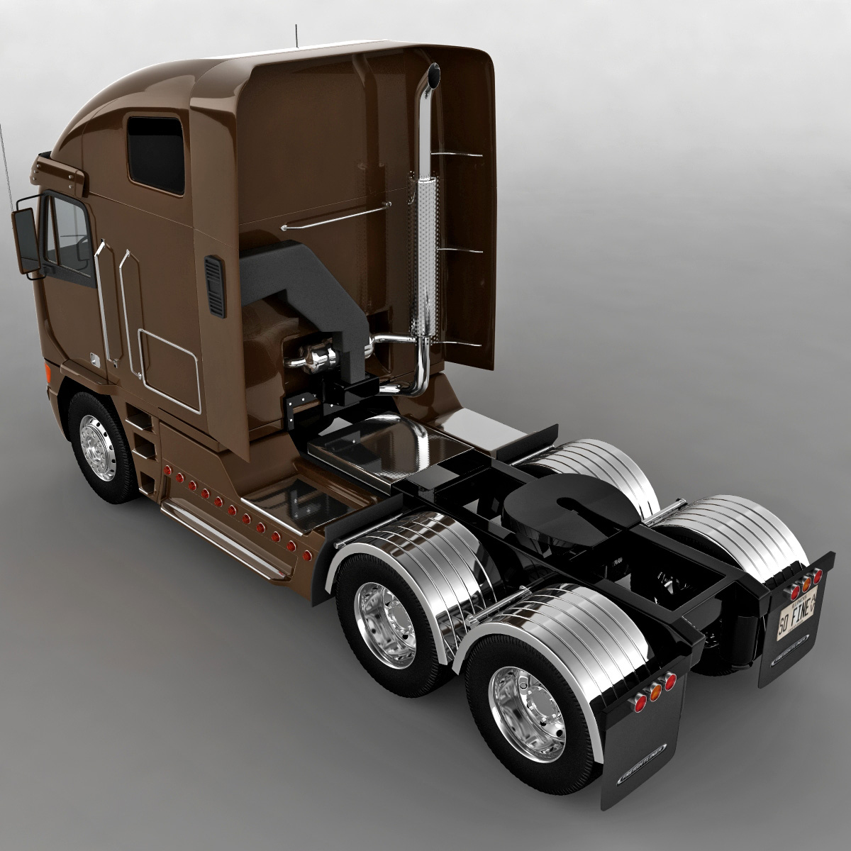 3d model freightliner argosy